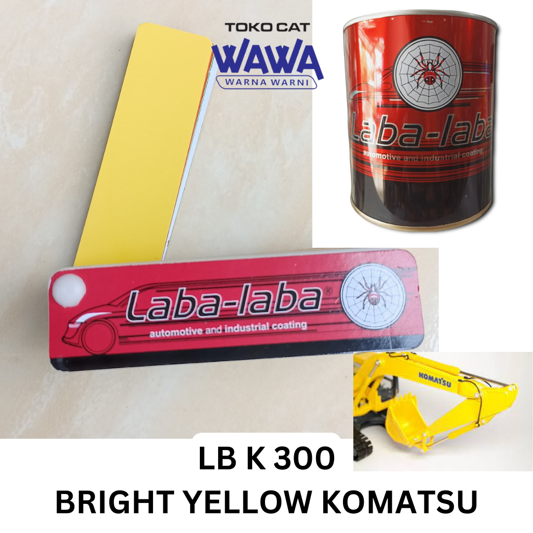 cat duco laba laba nc solid Bright Yellow Komatsu LB K 300 1kg glos ...