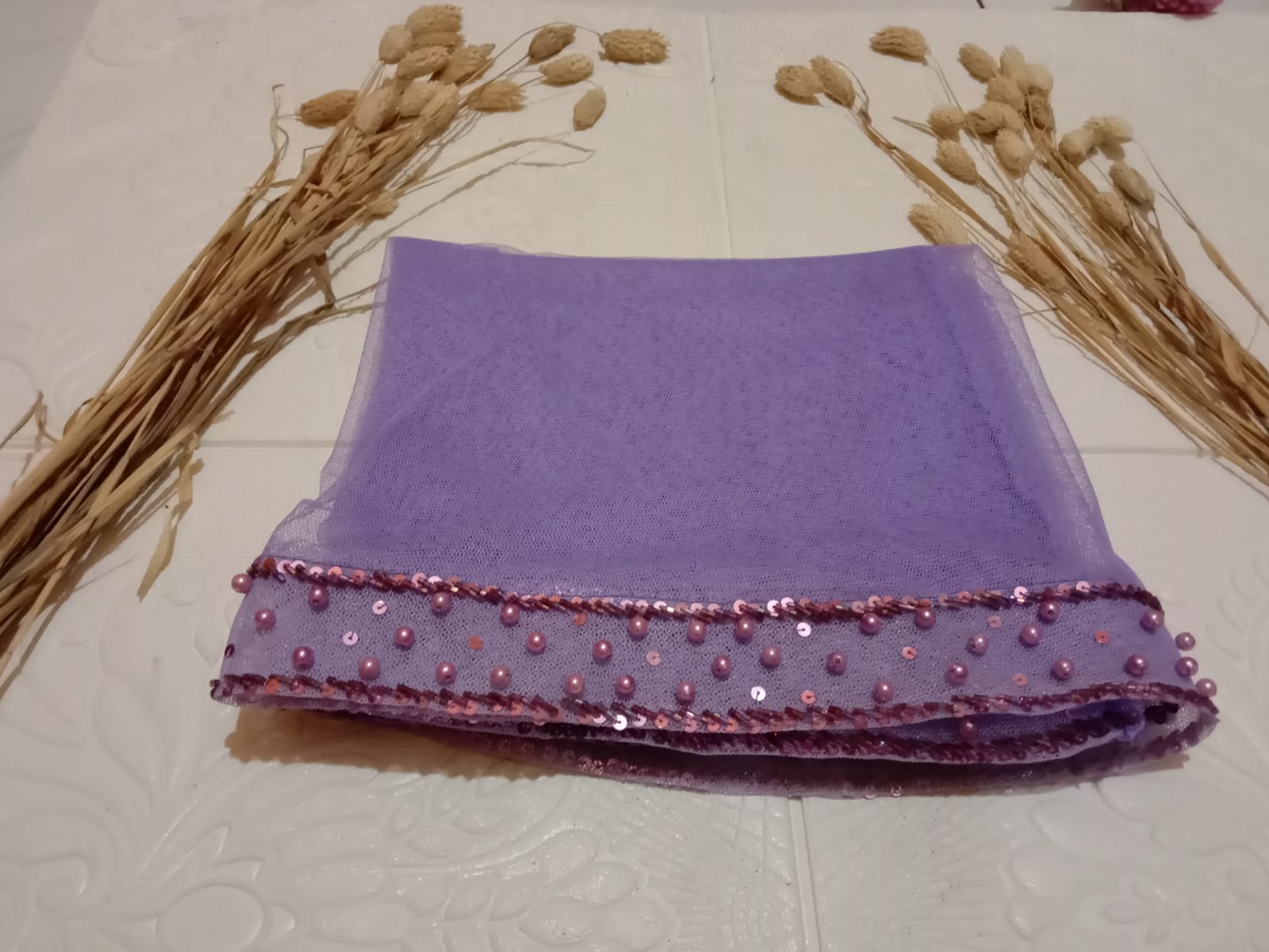 Slayer Pengantin Mewah Terbaru Warna Ungu | Lazada Indonesia