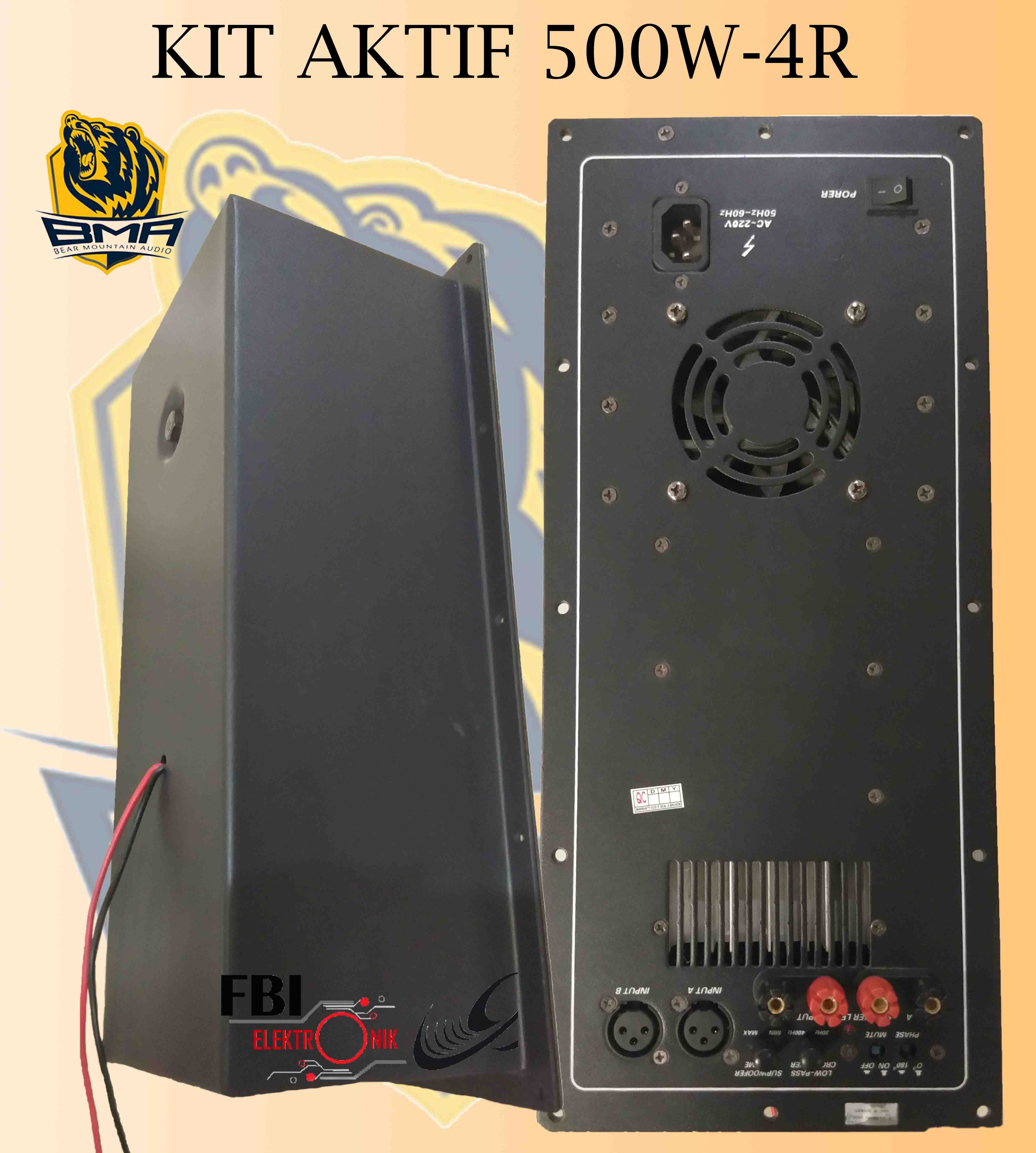 Kit Aktif 500W-4R / Power Kit Aktif / Modul Kit Aktif Subwoofer ...