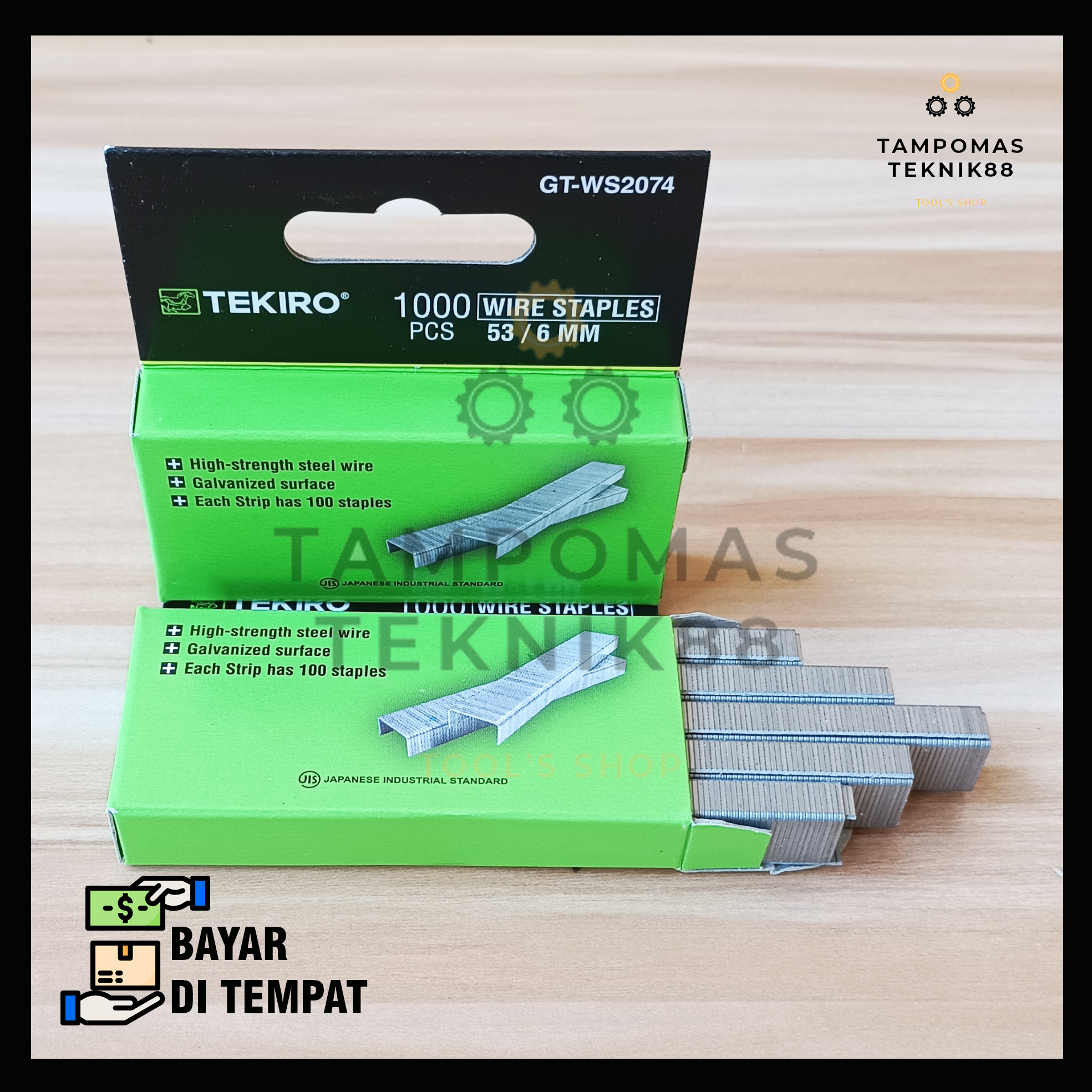 Refill Staples Tembak 6 Mm TEKIRO - Isi Staples Gun 6 mm | Lazada Indonesia