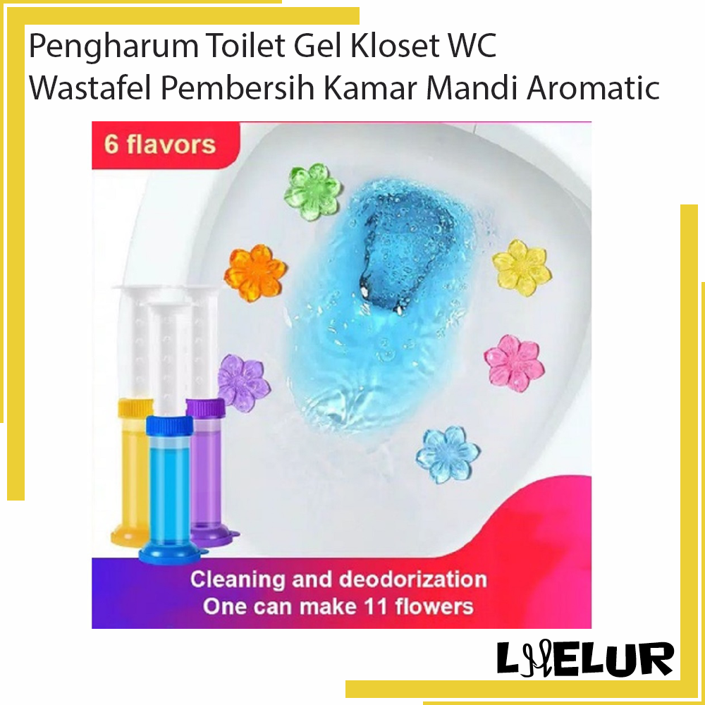 Pengharum Toilet Gel Kloset WC Wastafel Pembersih Kamar Mandi Aromatic ...