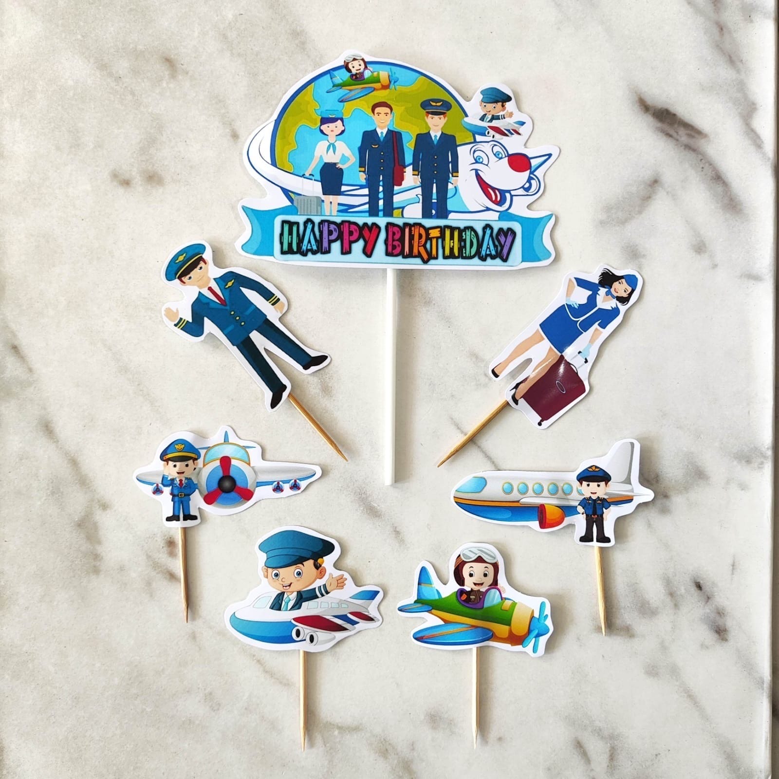 Topper PILOT / Topper Kue Pilot | Lazada Indonesia