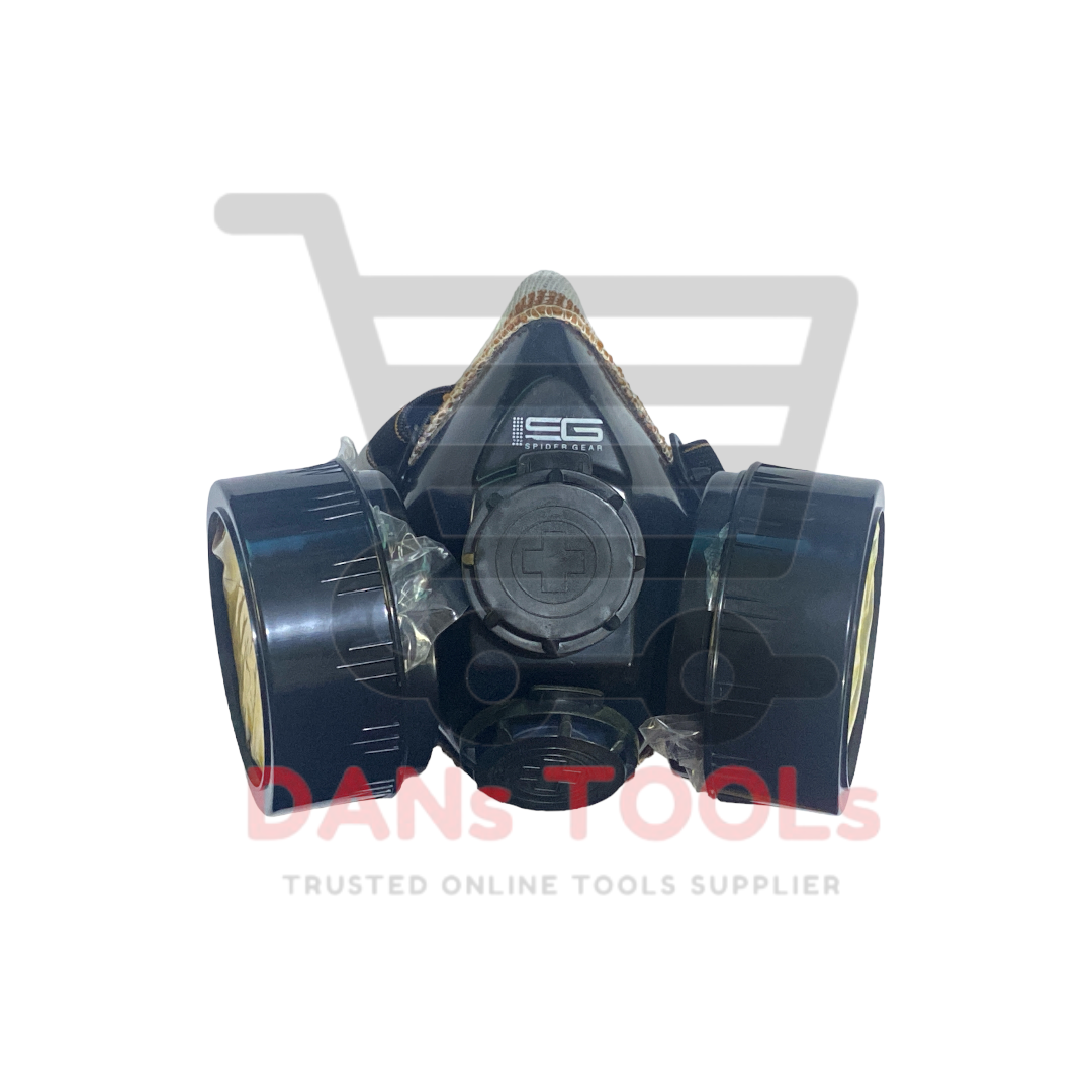 Masker Obat Double SPIDER GEAR NP 306 - Chemical Respirator - Kimia ...