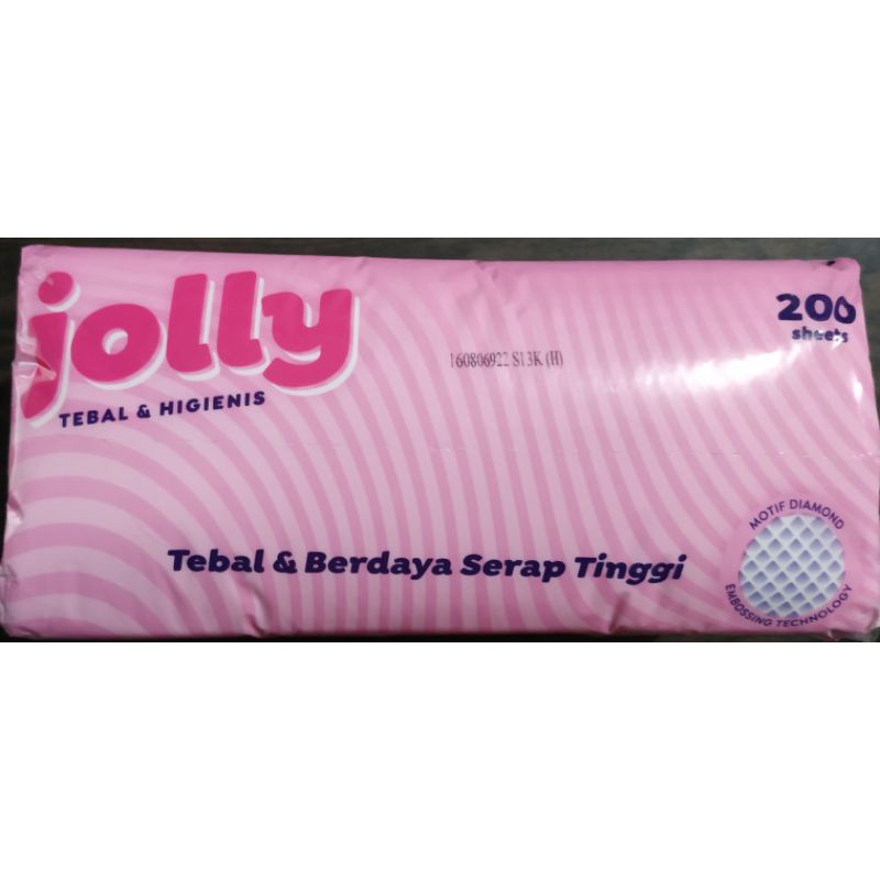 Jolly Tisu Tissue Ekonomis 200 Sheets | Lazada Indonesia