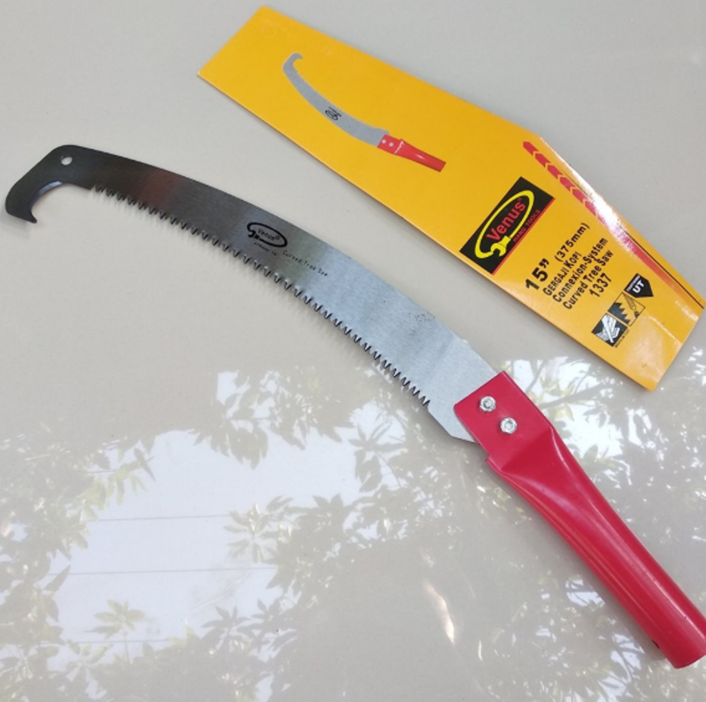 Gergaji Melengkung Pemotong Ranting Dahan Pohon Merk Venus - Geraji Axe Lengkung Potong Kopi ...