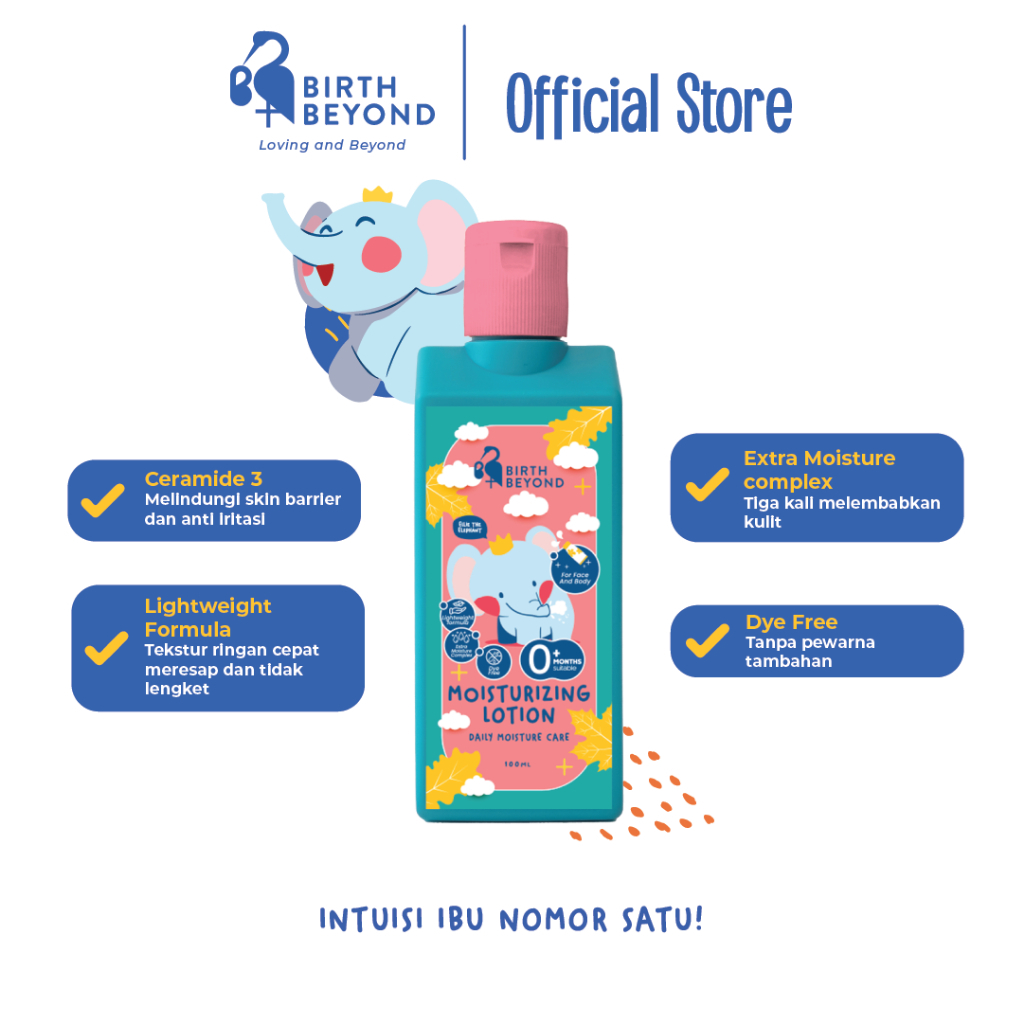 BIRTH BEYOND Baby Moisturizing Lotion Daily Moisture Care - 100ml ...