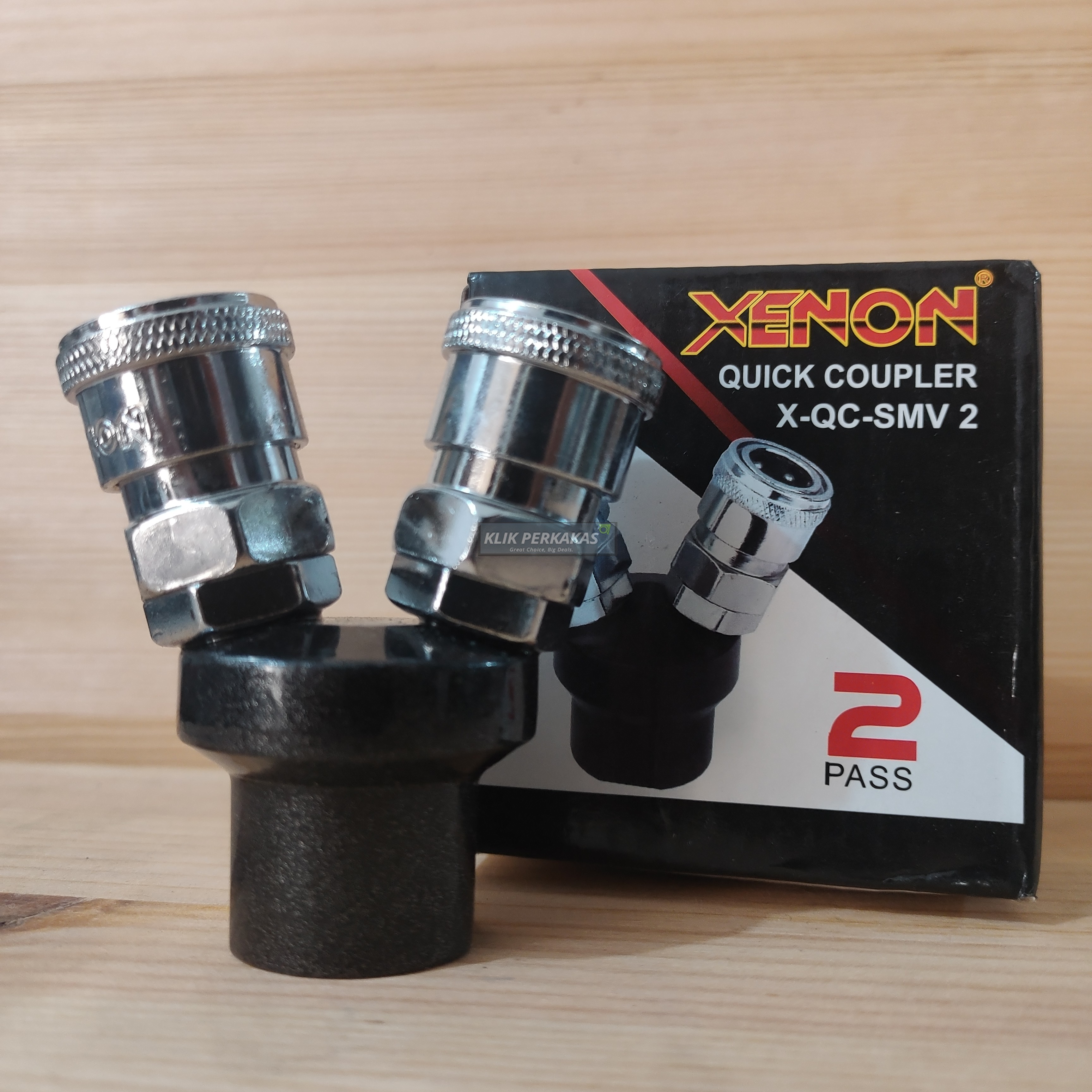 ORIGINAL DAN BERKUALITAS XENON QUICK COUPLER CABANG 2 / COUPLER CABANG ...