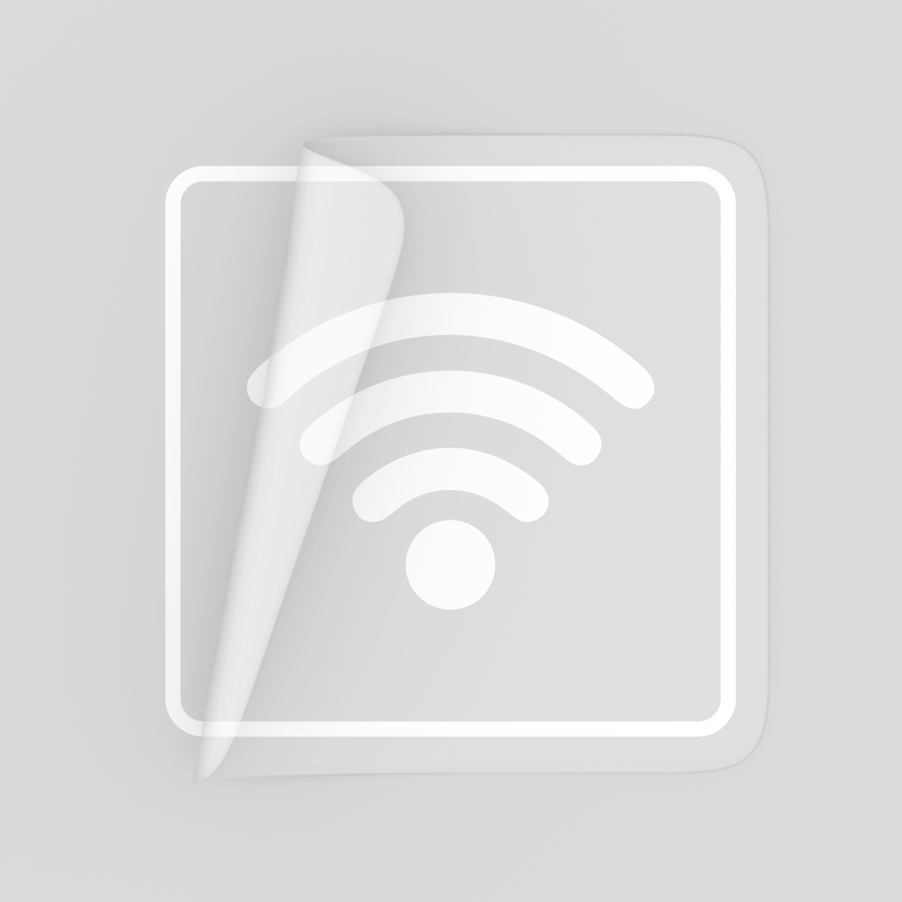 free wifi area sticker sign - wifi - stiker penanda fee wfi - stiker ...