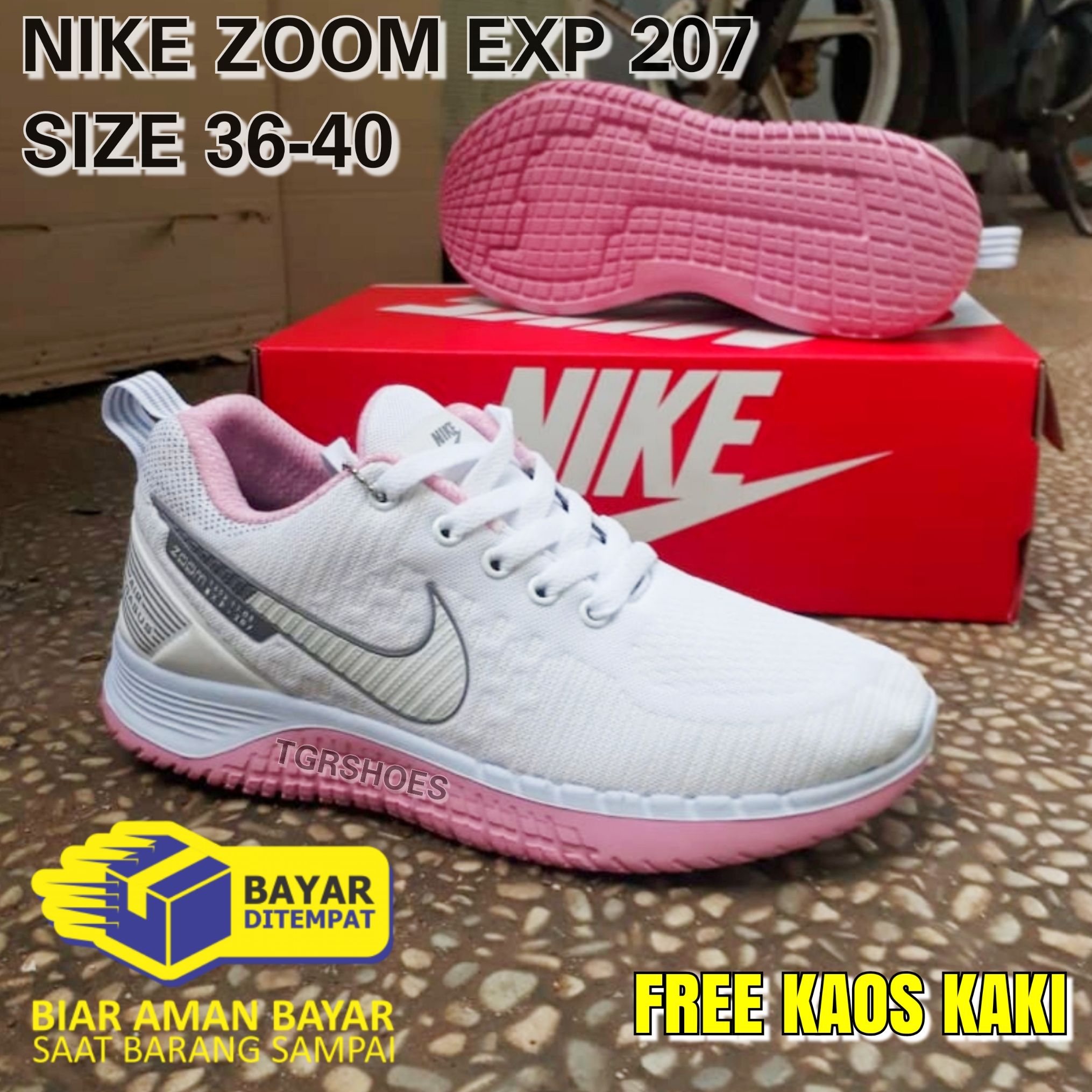 SEPATU LARI WANITA / SEPATU RUNNING WANITA / SNEAKERS OLAHRAGA WANITA ...