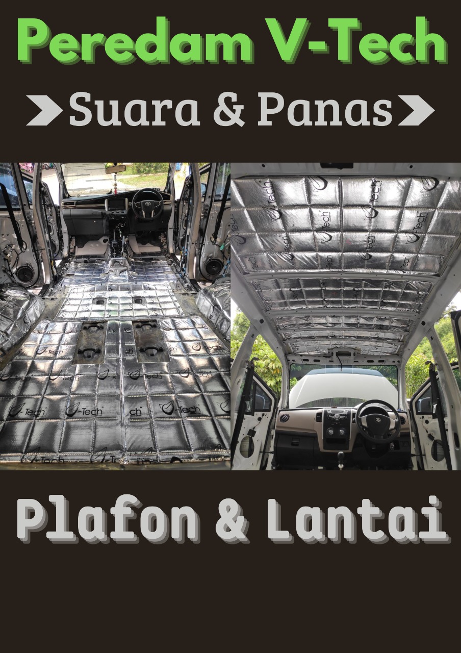 Peredam Suara dan Panas Vtech, Plafon dan Lantai Kabin Semua Mobil ...