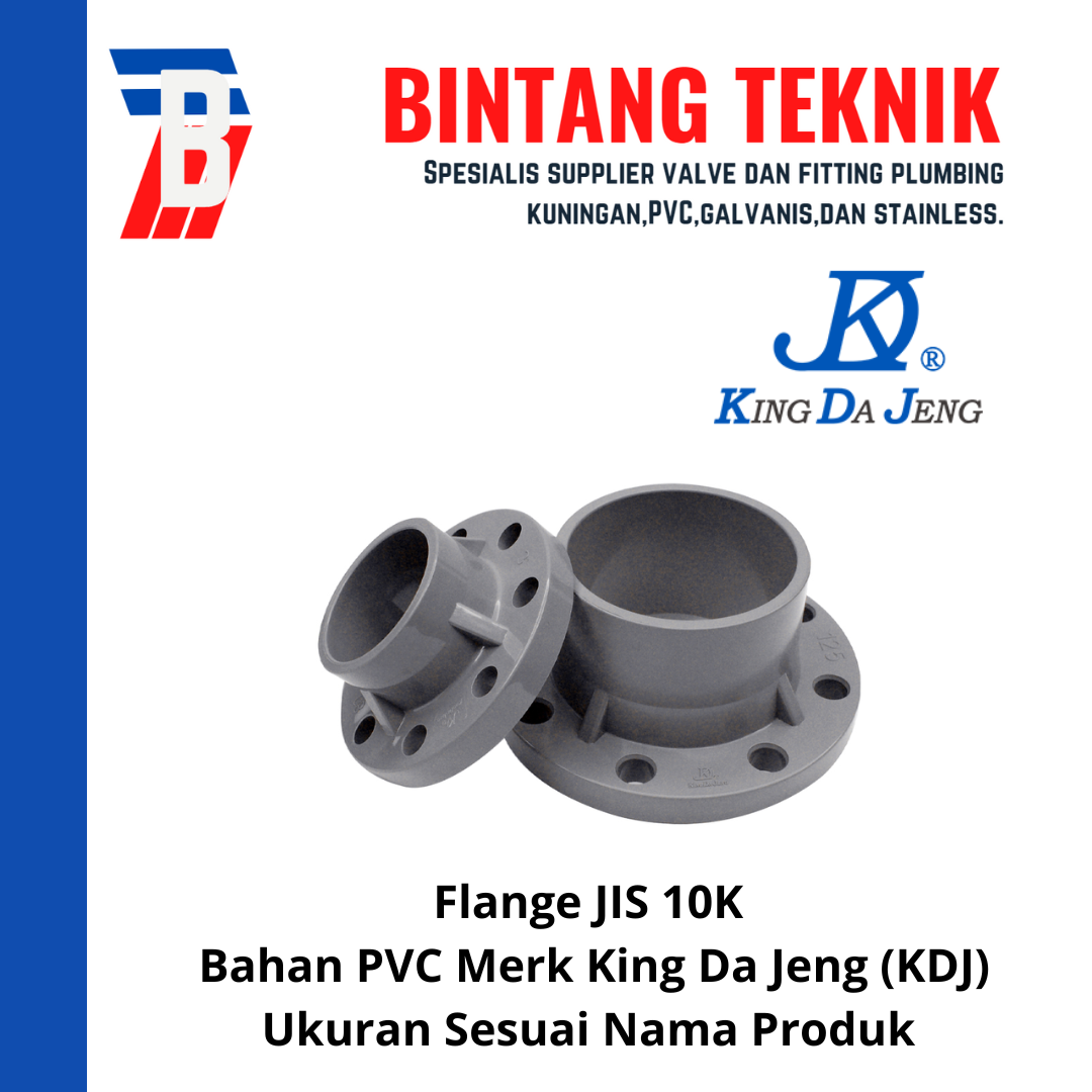 Flange 6" inch PVC Merk KDJ JIS 10K | Lazada Indonesia