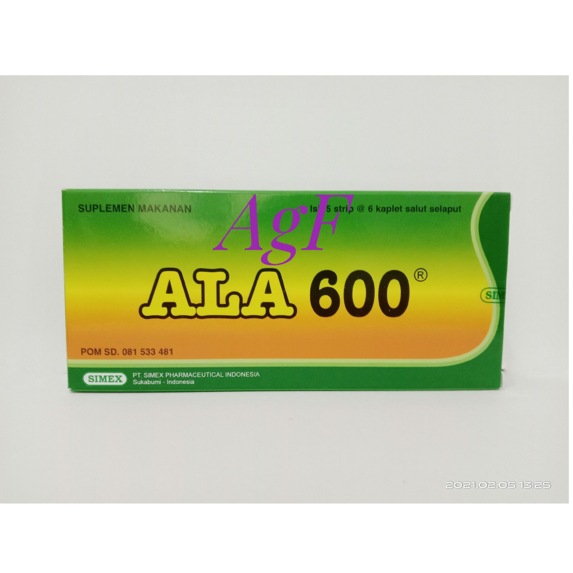 ALA 600 Caplet isi 30 - Simex | Lazada Indonesia