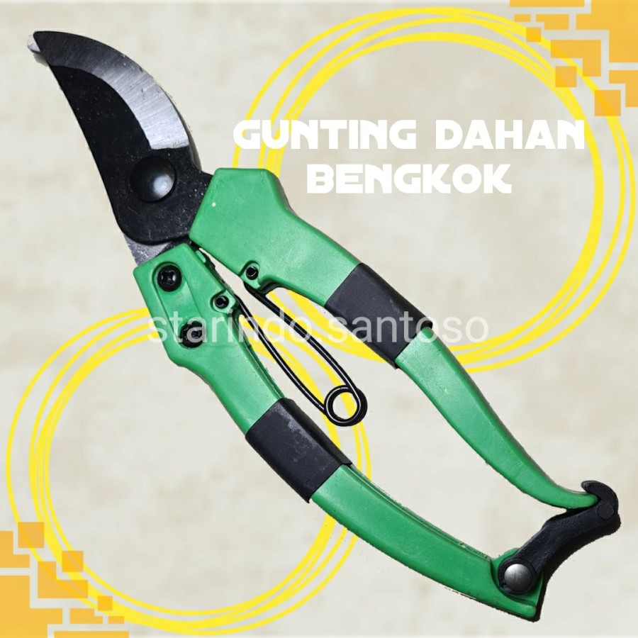 GUNTING RANTING bengkok potong bunga dahan pohon taman kebun | Lazada ...