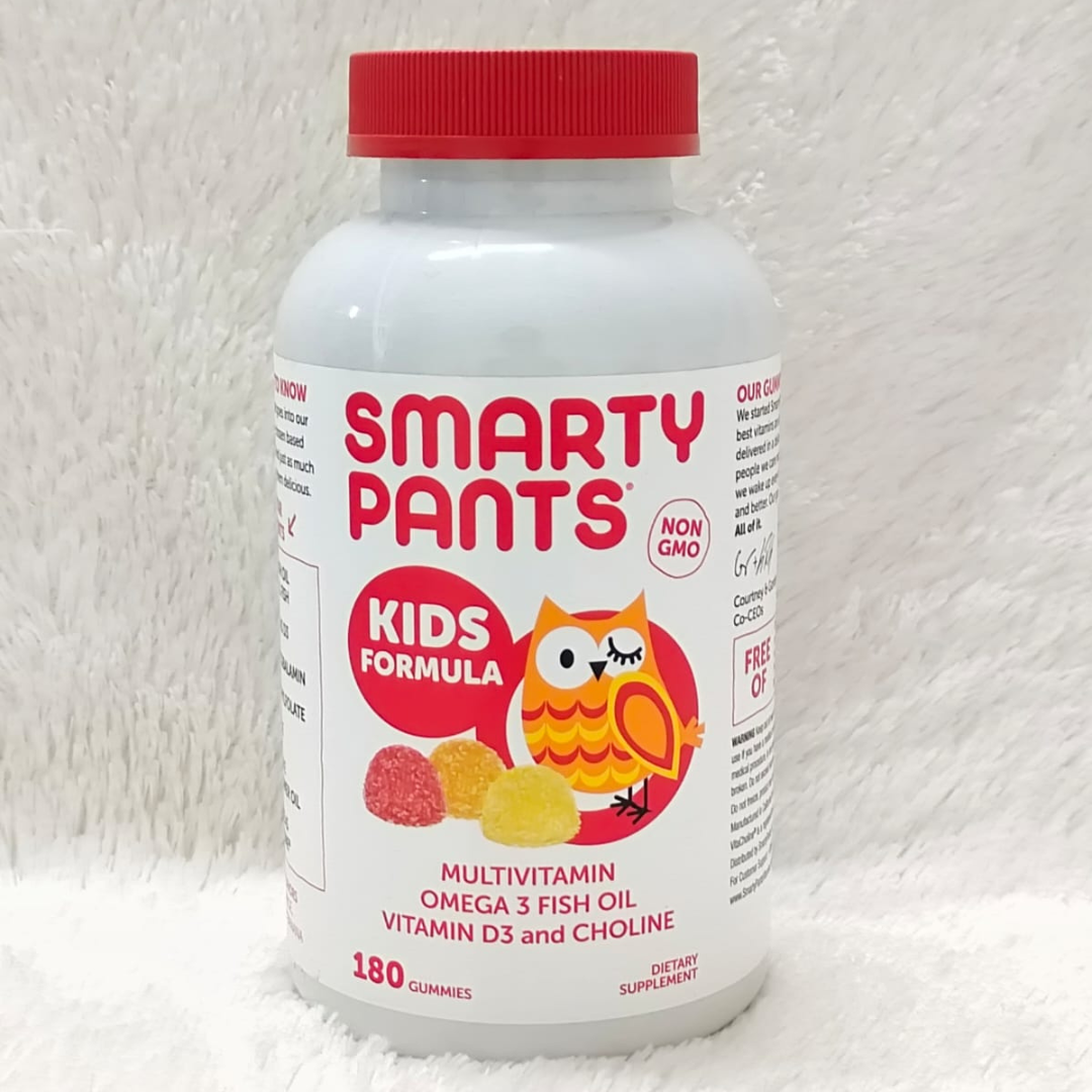 Smarty pants kids formula multivitamin omega 3 vitamin D3180 gummies ...