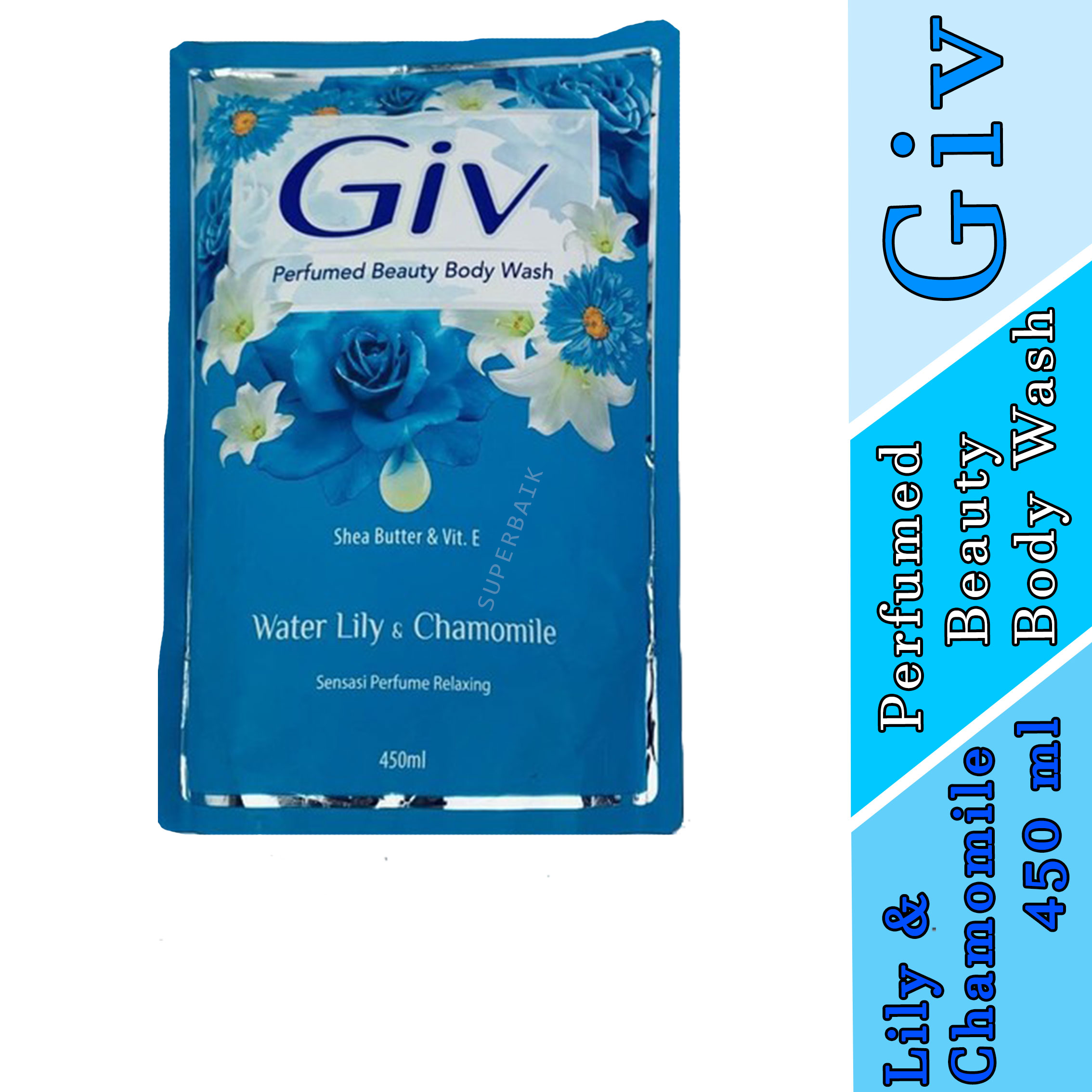 Sabun Giv - Giv - perfumed beauyt wash - sabun cair - Lily chamomile ...