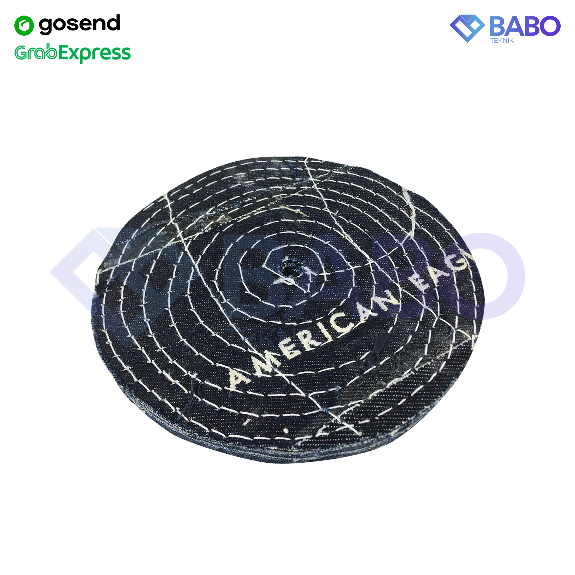 Kain poles 6 inch kain poles jeans gerinda 6" | Lazada Indonesia