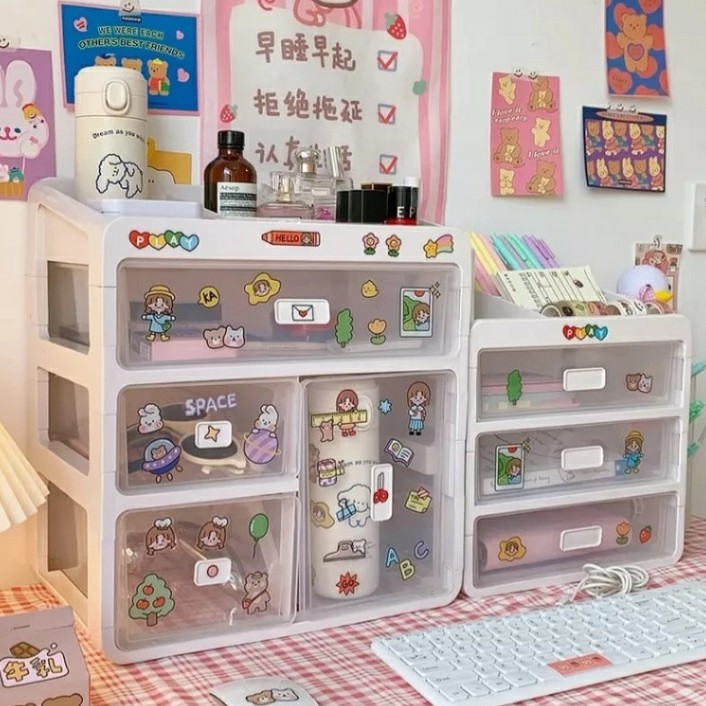 OP Sticker 2D Stiker DIY Label Gambar Tempel Karakter Lucu | Lazada ...