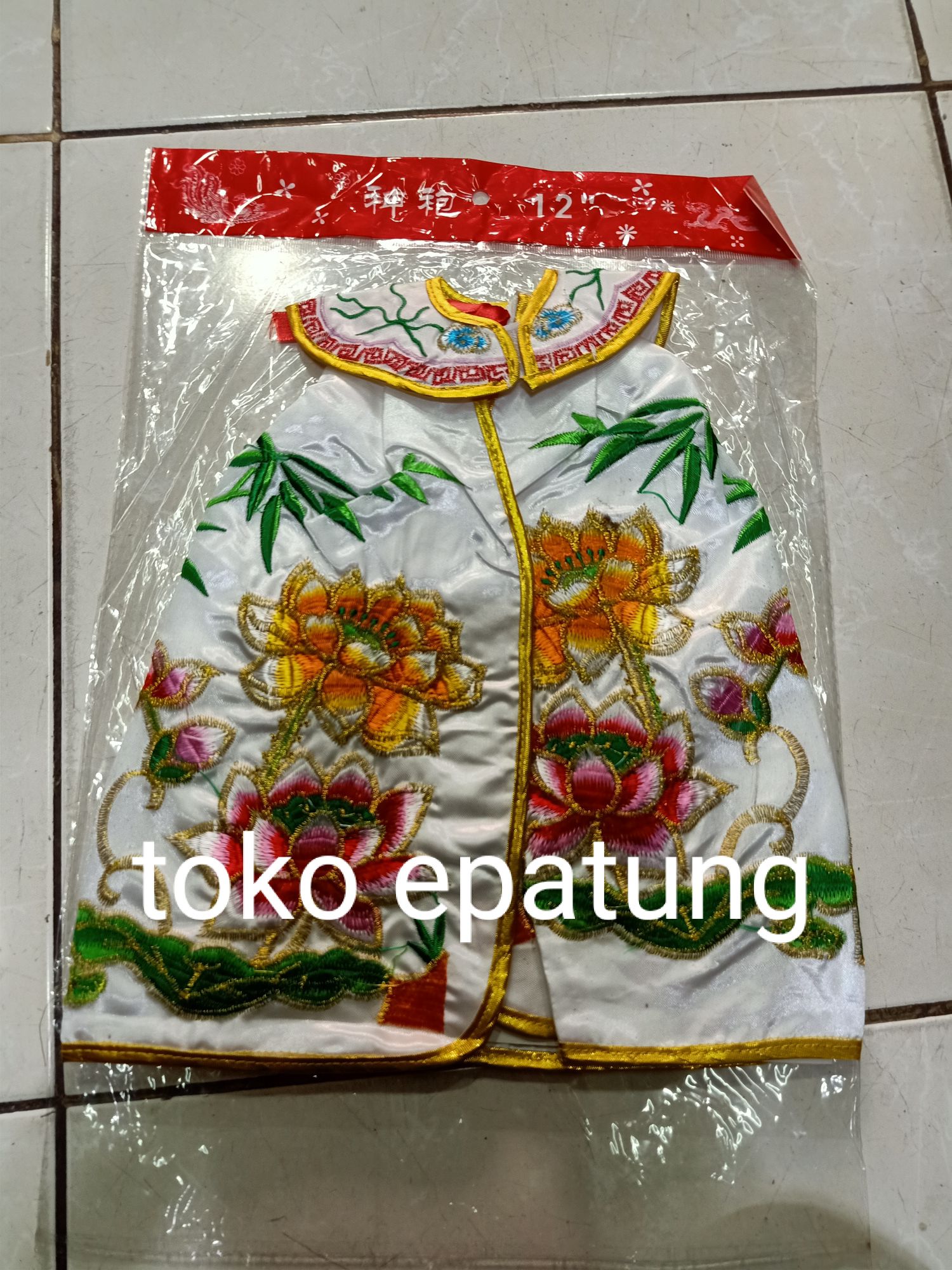 baju patung dewa teratai putih - 12 inch 01 | Lazada Indonesia