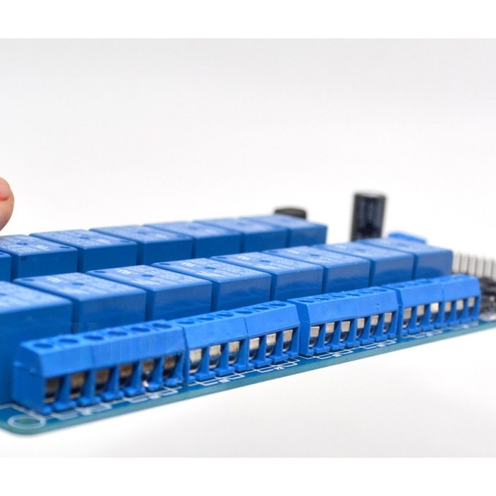 Relay Module 5V 16 Channel Board LM2596 with Optocoupler For Arduino ...