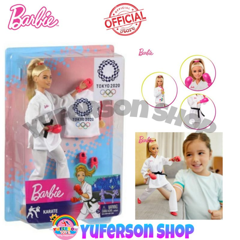 Barbie Olympic Games Tokyo 2020 Karate Doll | Lazada Indonesia