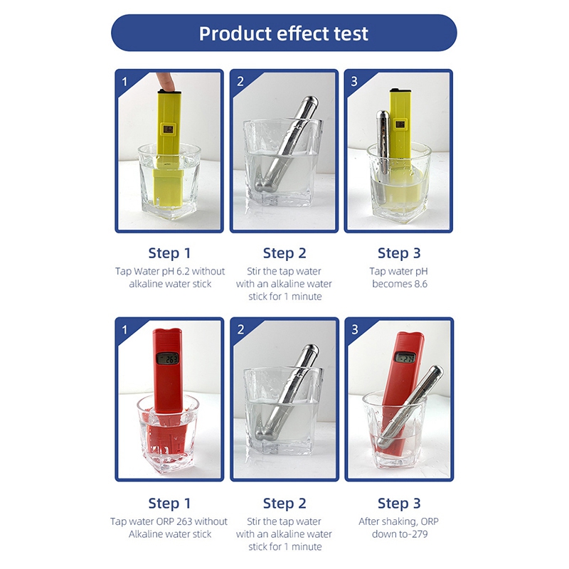 Water Purifier Alkaline Stick Raise PH Charged Structured Purifier ...
