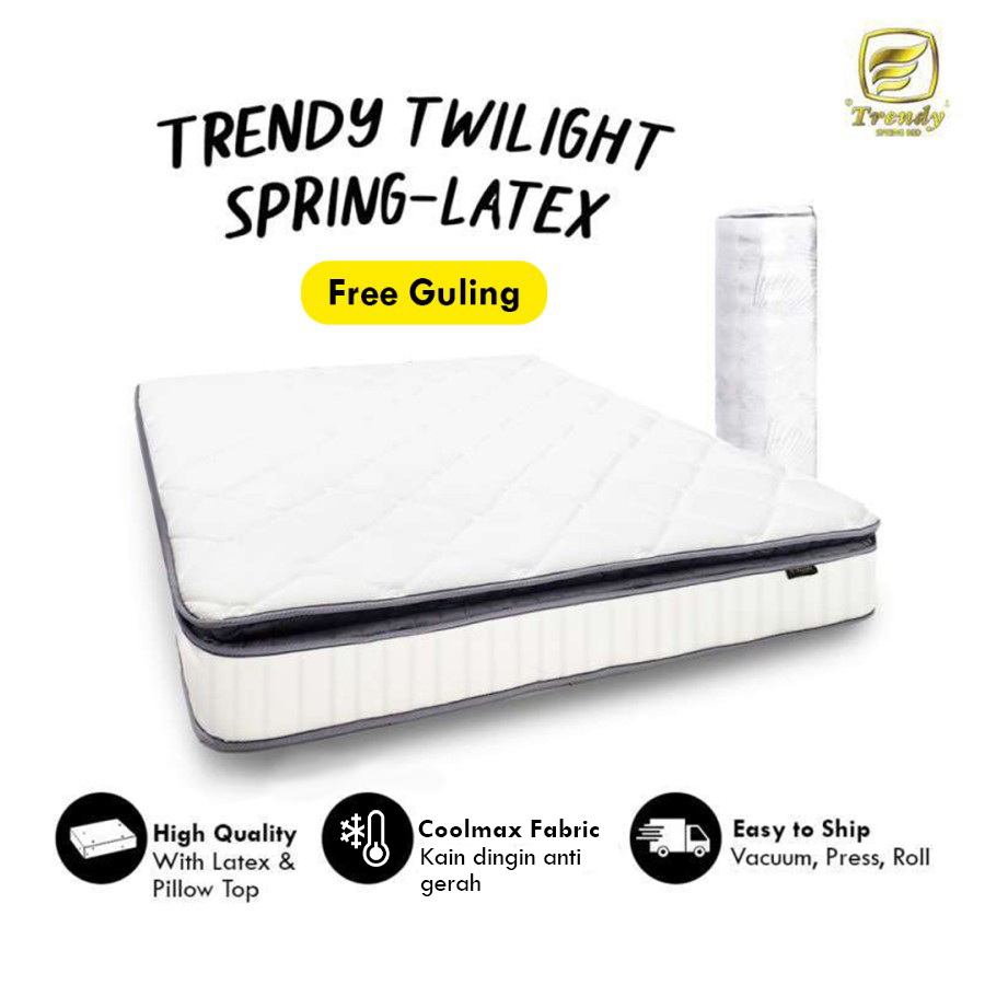 Trendy Twilight Spring Latex - Kasur / Spring Bed Latex | Lazada Indonesia