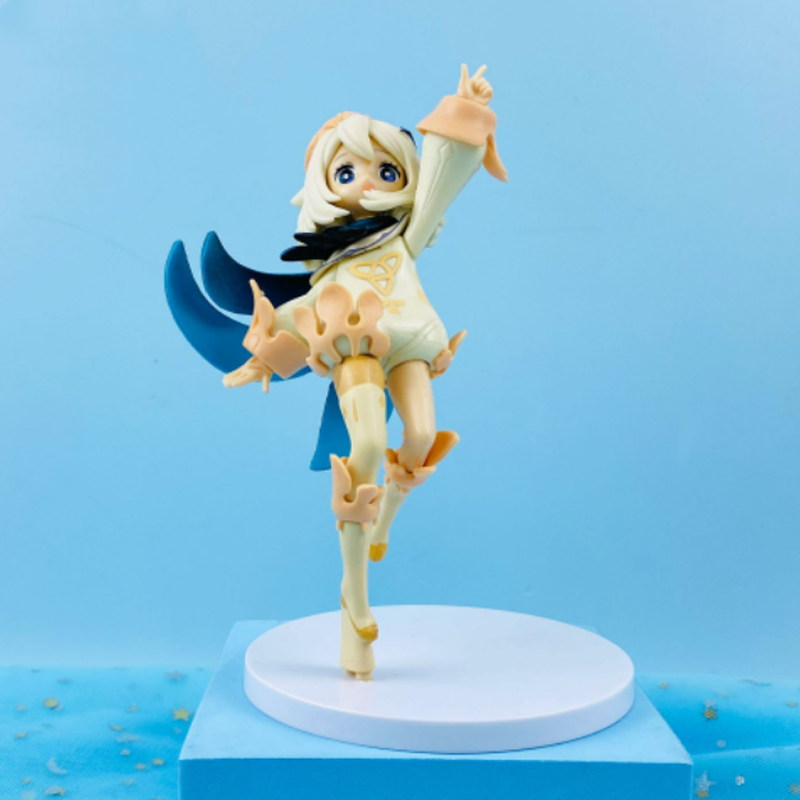 Genshin Impact Paimon Figurine Anime Action Figure Miniatures Statue ...