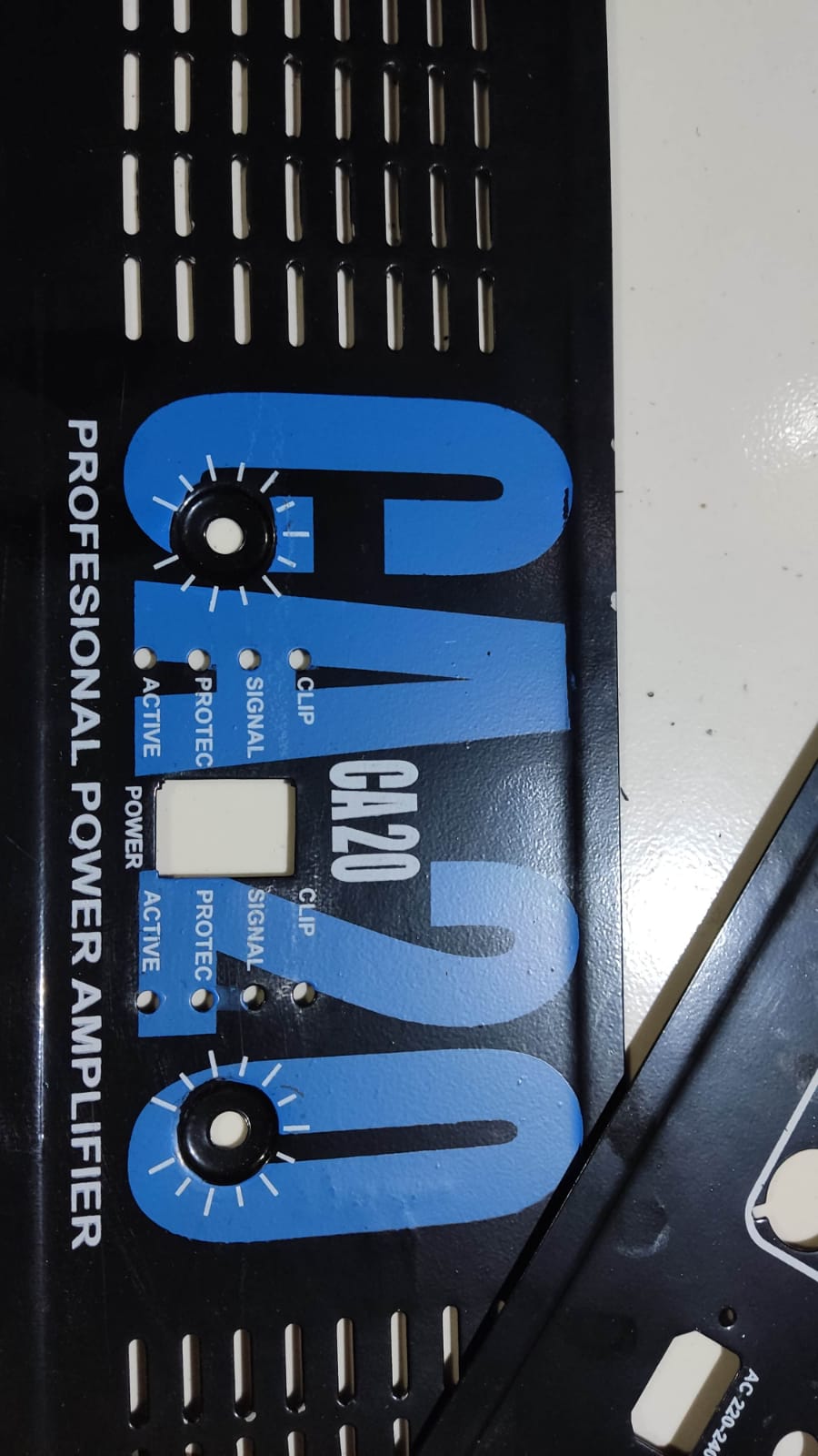 PLAT PANEL POWER CA 10 BAHAN TEBAL amplifier | Lazada Indonesia