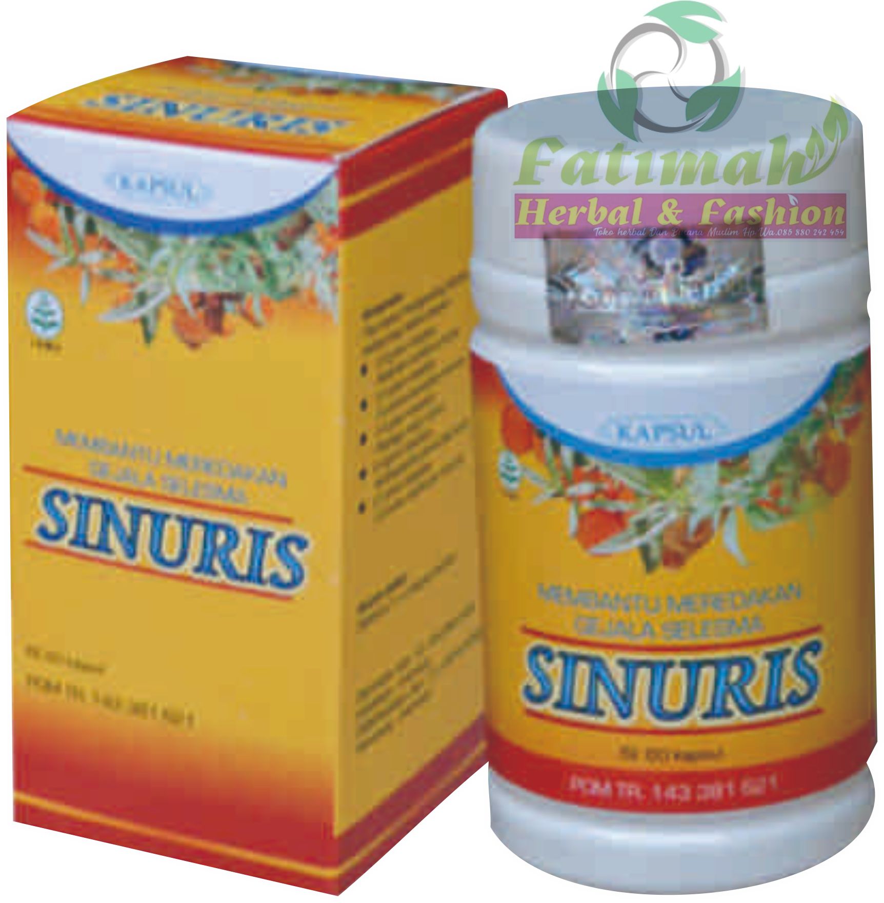 Obat herbal SINURIS untuk sinusitis dan gejalanya | Lazada Indonesia