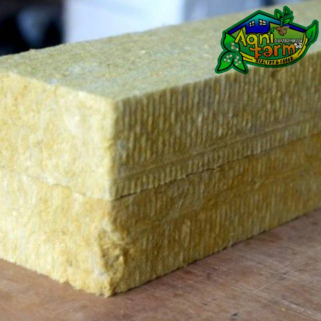 Rockwool Hidroponik Cultilene 1/2 slab | 50 cm | Media Tanam | Lazada Indonesia