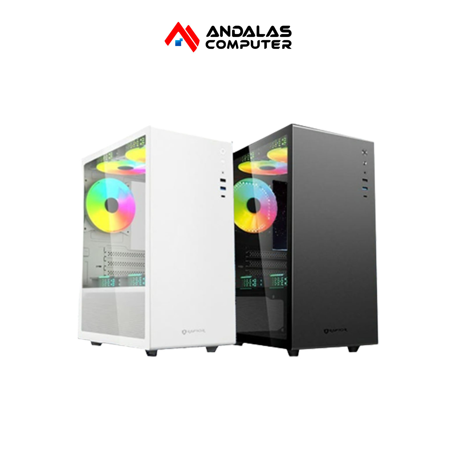 Casing PC RAPTOR Dynamic - mATX Gaming Case CPU Komputer | Lazada Indonesia