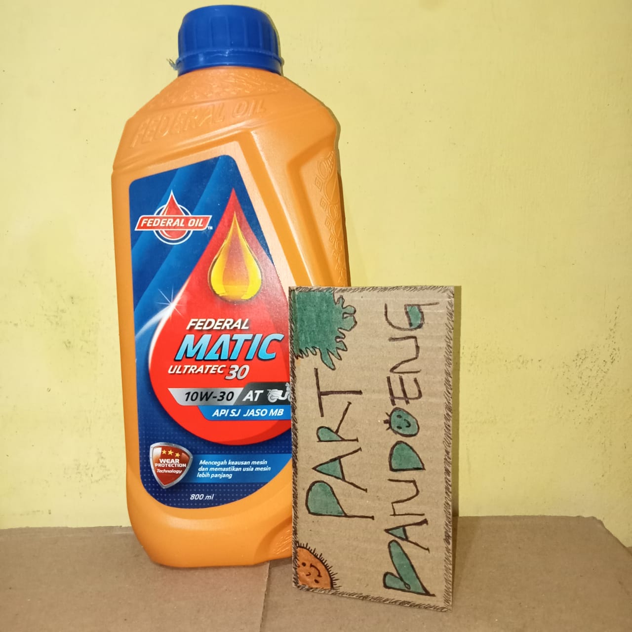 Federal Oli Matic Orange 10W30 0.8L | Lazada Indonesia