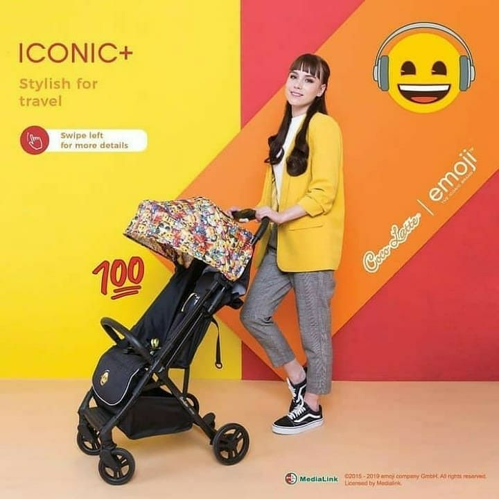 Stroller Cocolatte Iconic Plus Emoji | Lazada Indonesia