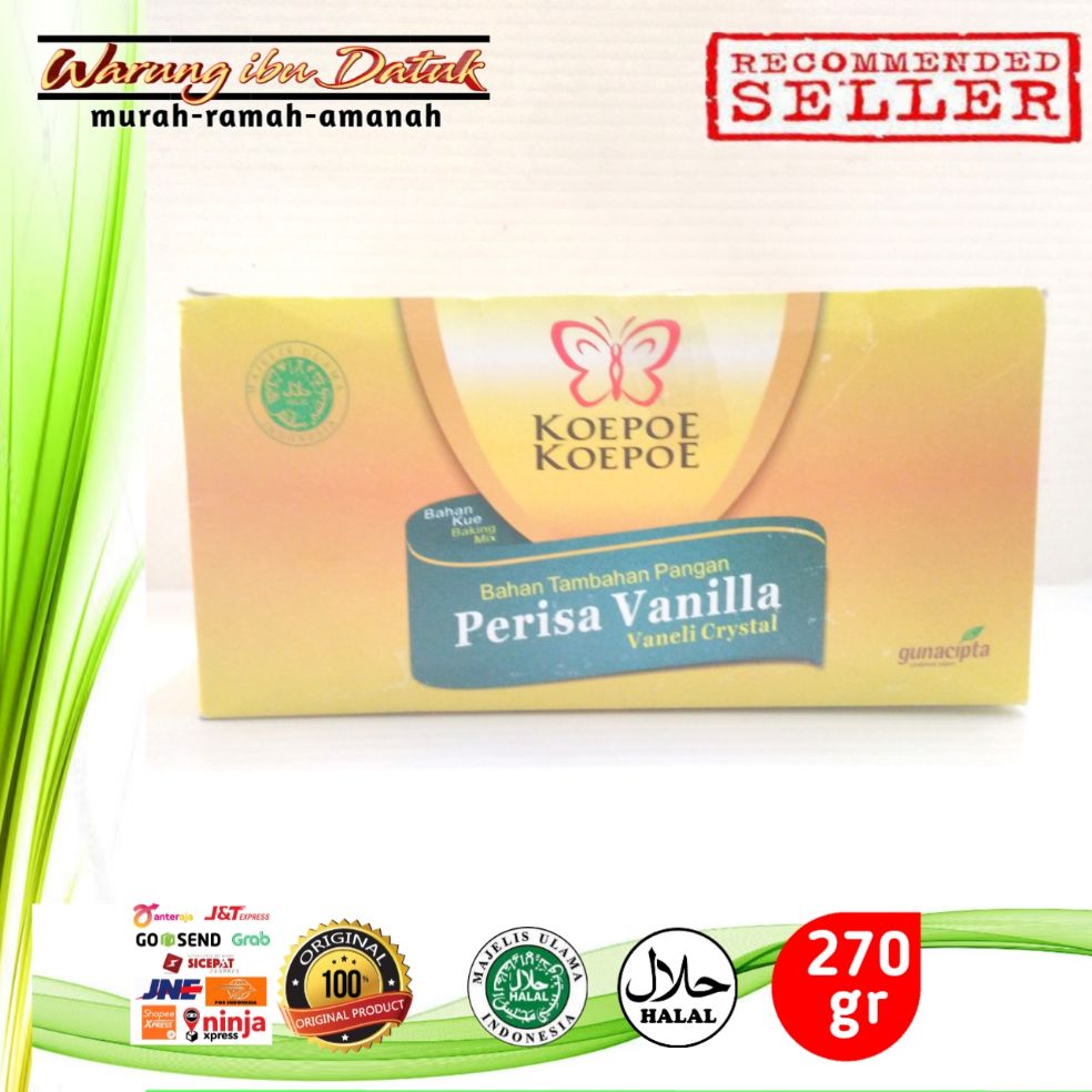 Perisa Vanila | Vanili | Vanilli | Vaneli Crystal Cap KOEPOE KOEPOE ...