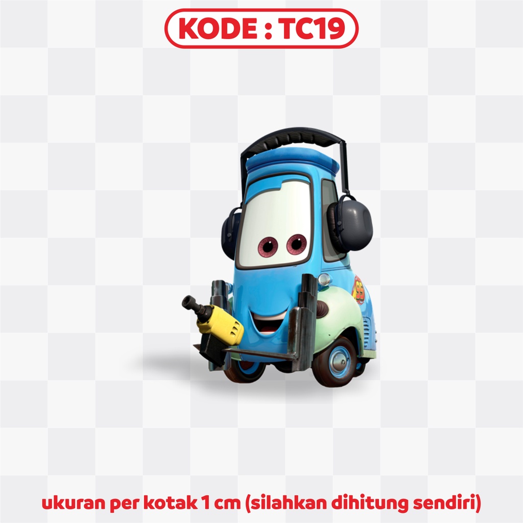 Stiker Baju Sablon Setrika Aesthetic // Sticker Iron - TAYO CARS- Patch ...