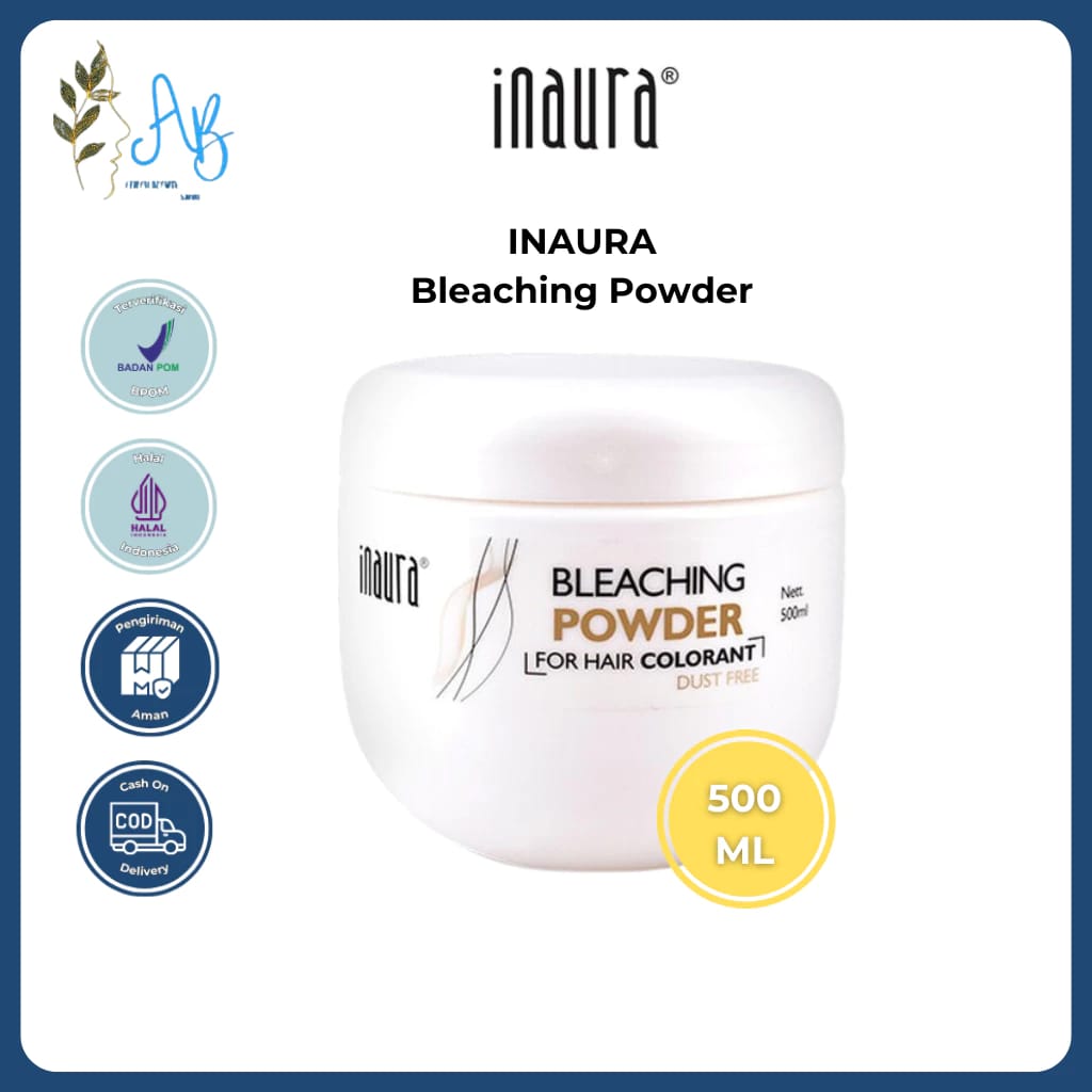 INAURA BLEACHING POWDER / BLEACHING POT 500ML [ABS] | Lazada Indonesia