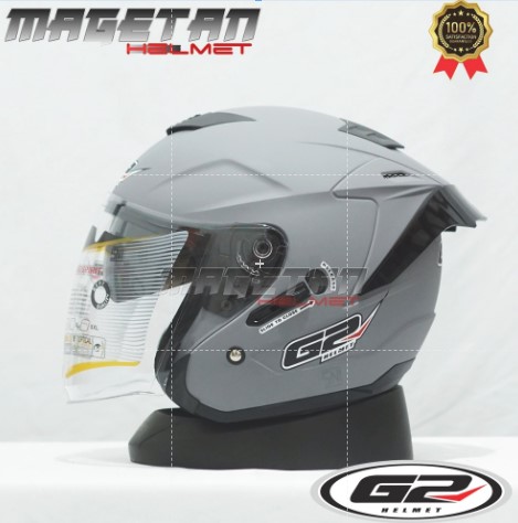 HELM G2 OPTIMAX paket ganteng spoiler helm centro g2 | Lazada Indonesia
