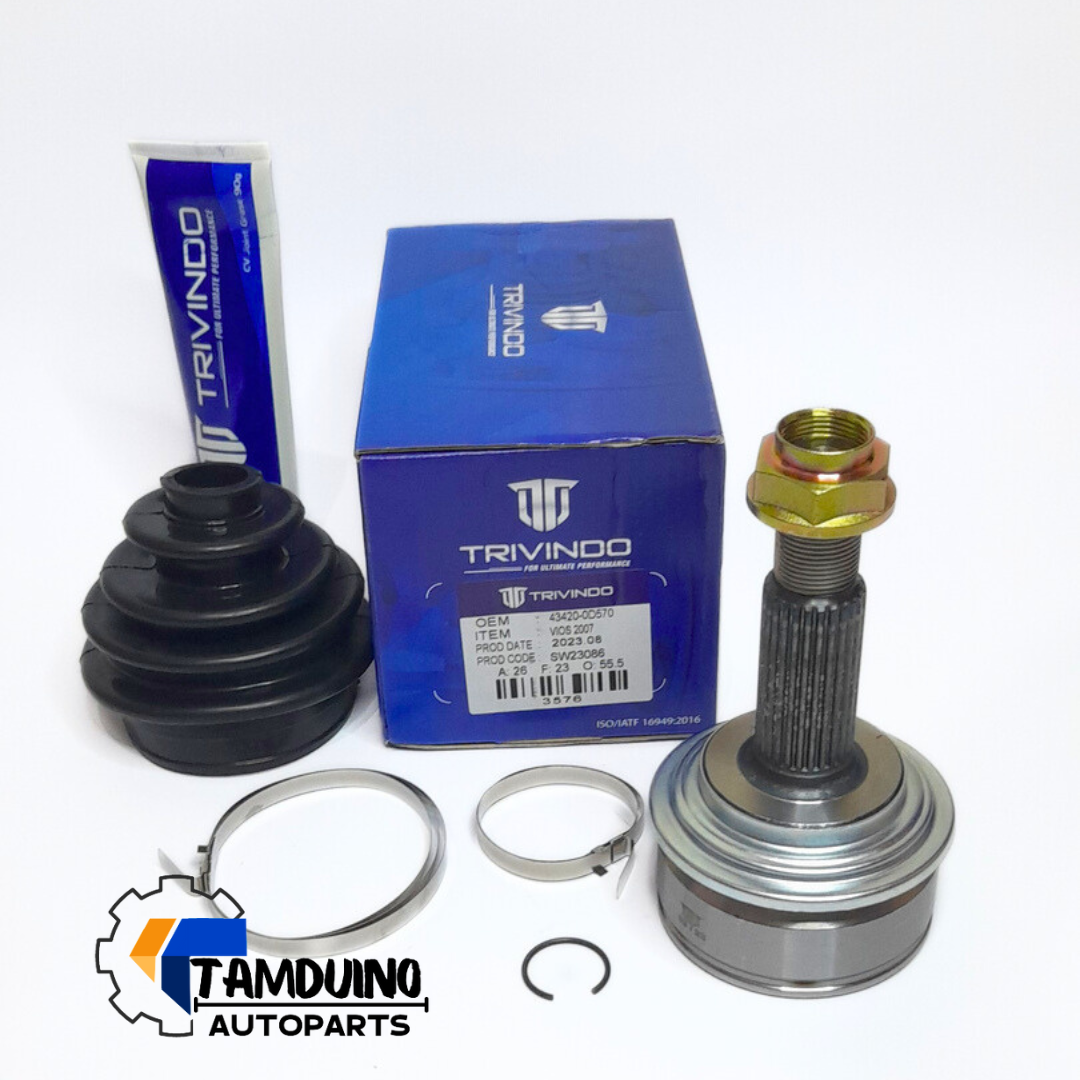 CV JOINT LUAR TOYOTA VIOS / LIMO GEN 2 - KOHEL AS RODA DRIVESHAFT TARIK GIGI 26 -23 | Lazada ...