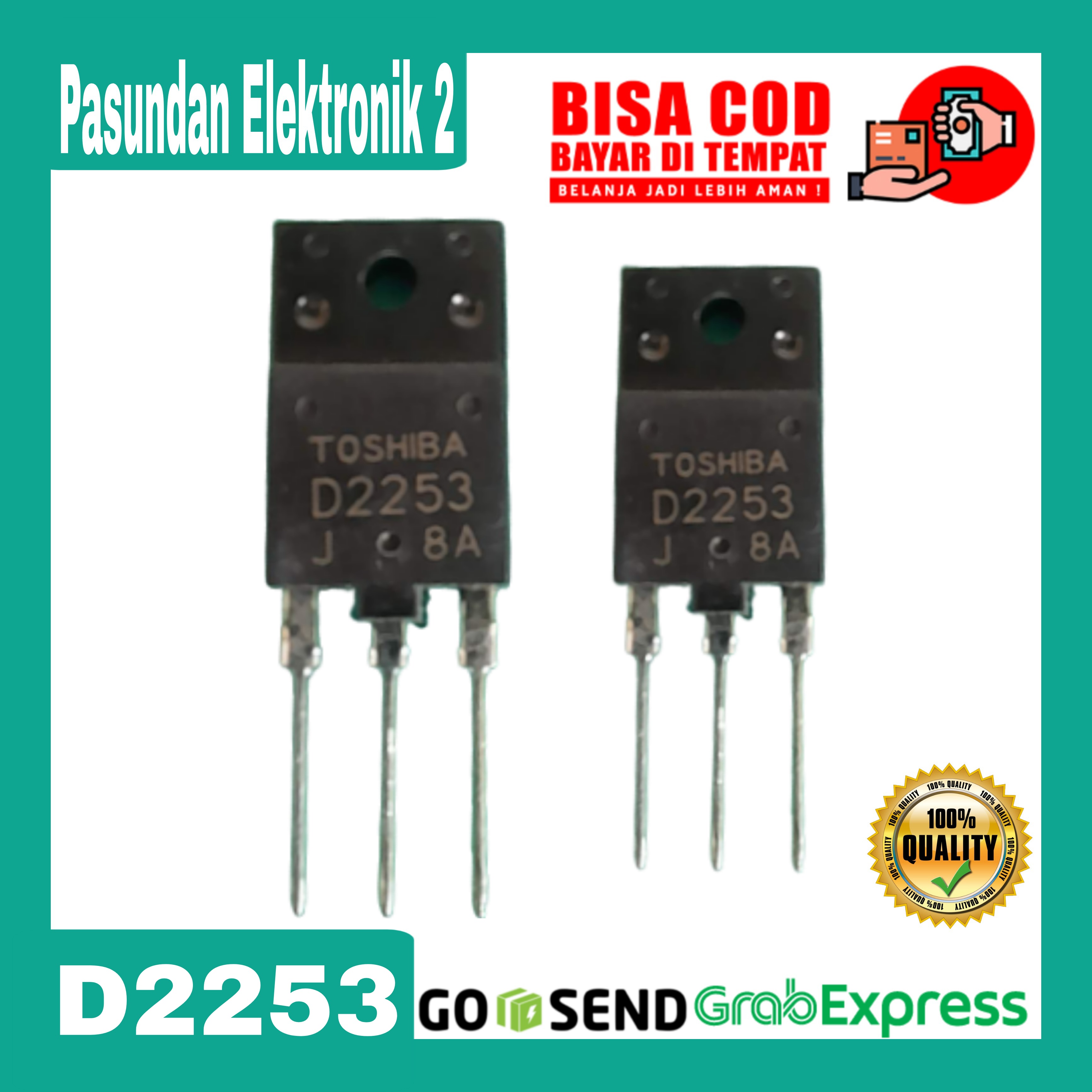 Transistor D2253/D 2253 Original | Lazada Indonesia