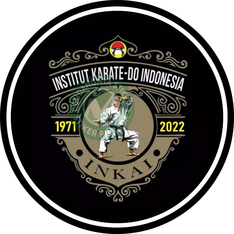 STIKER VINYL KARATE INKAI BULAT | Lazada Indonesia