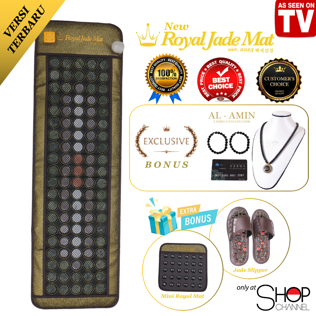 New Royal Jade Mat Matras Terapi Panas Untuk Kesehatan | Lazada Indonesia