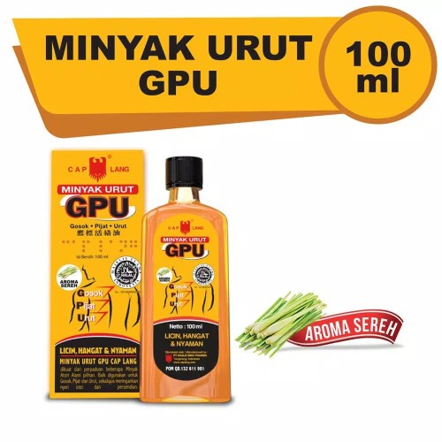 GPU MINYAK URUT - AROMA SEREH JAHE PALA - MINYAK GPU CAP LANG | Lazada ... GPU MINYAK URUT - AROMA SEREH JAHE PALA - MINYAK GPU CAP LANG | Lazada ...
