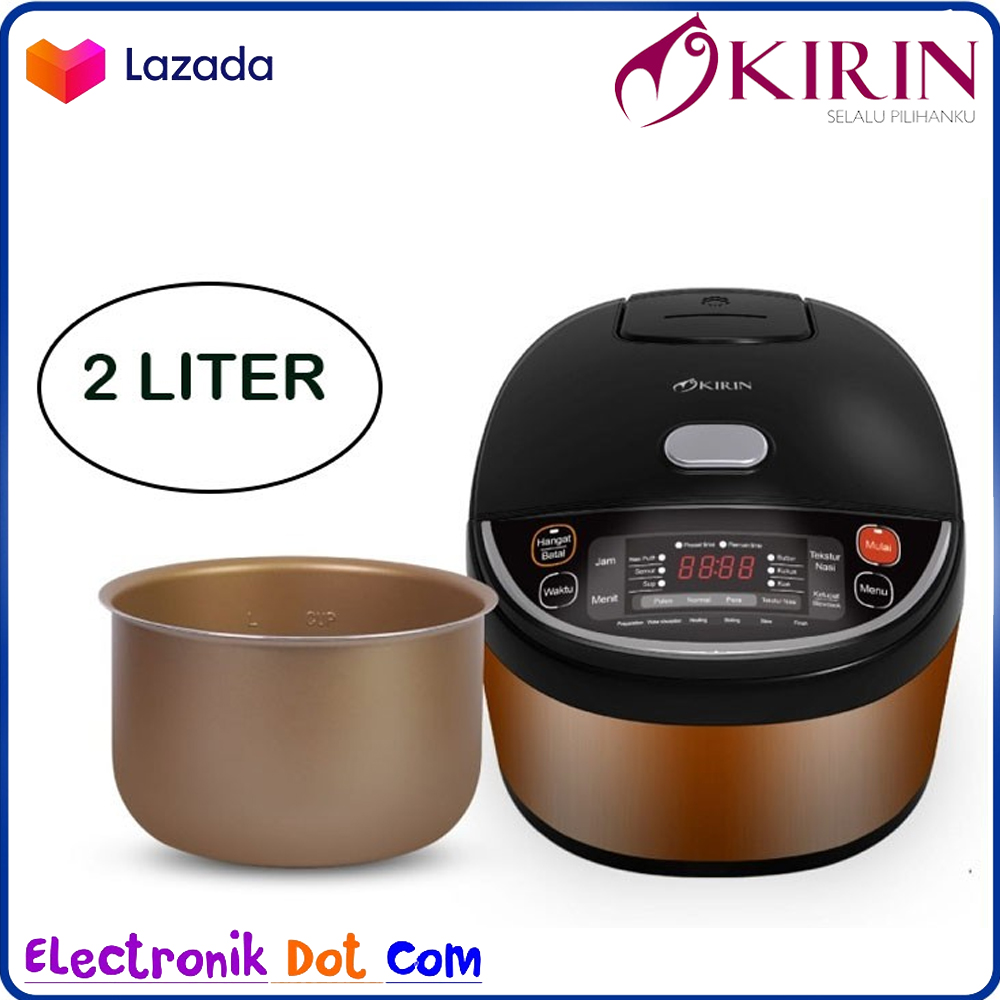 RICE COOKER KIRIN DIGITAL KRC 420D - 2 Liter Bisa 8 Fungsi | Lazada Indonesia