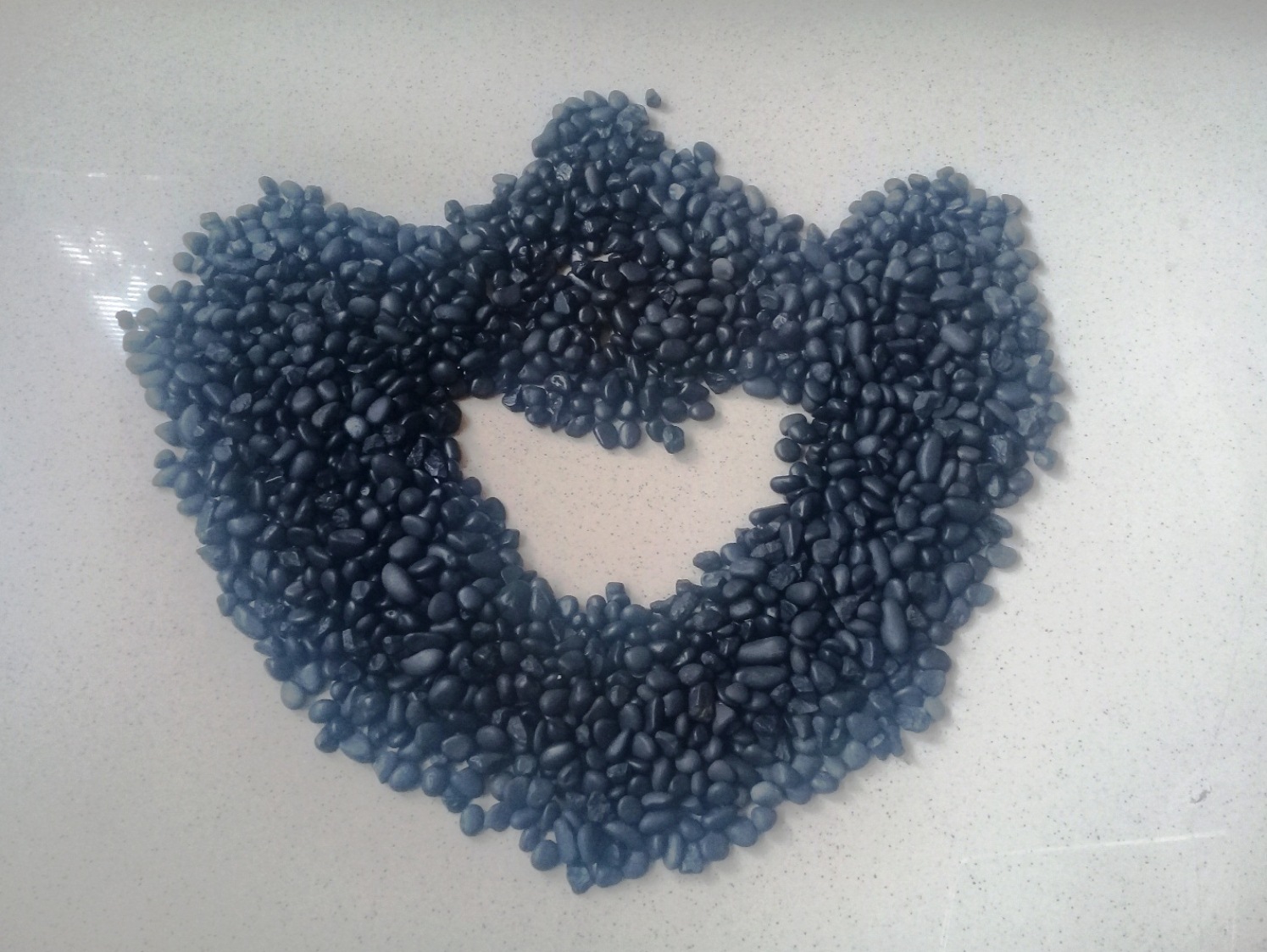 Batu Alor Hitam Pekat 7-9mm Black Gravel Alor 1 Kg Terrarium Aquascape ...