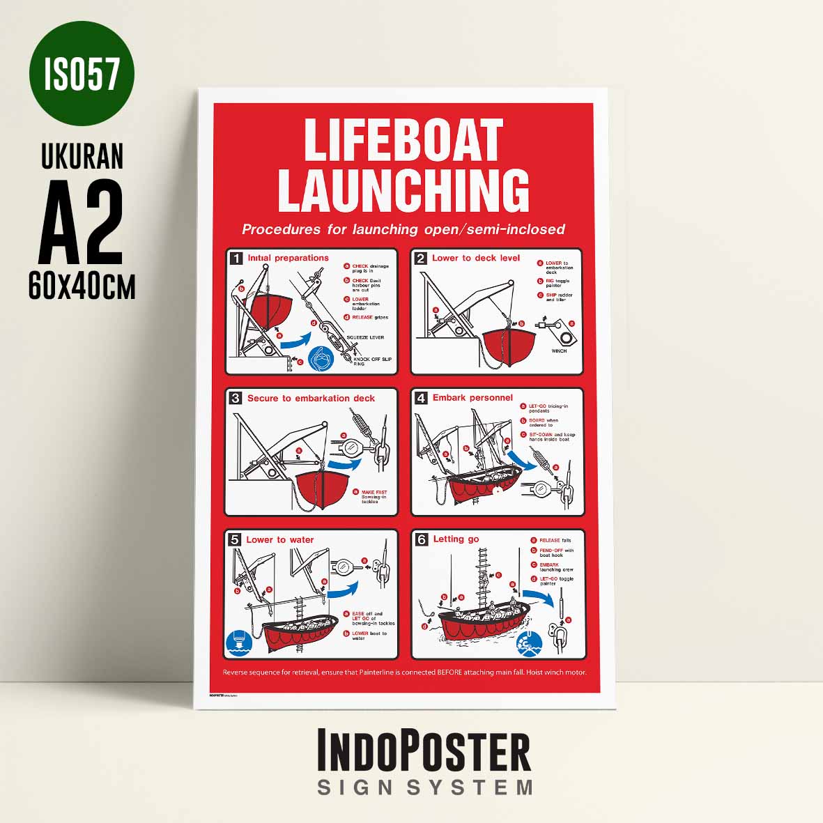 Poster K3 Safety IMO Posters for emergency instructions and information ...