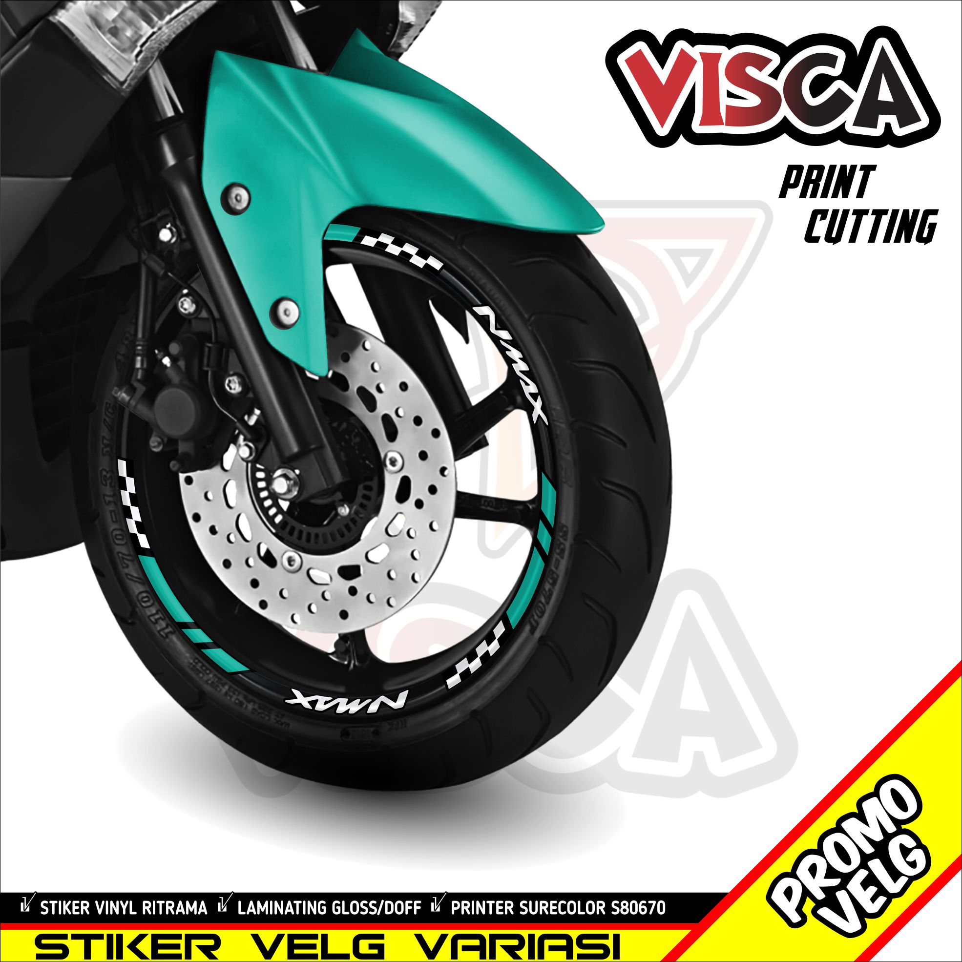Stiker Velg List Velg Motor Cutting Sticker Velk All Nmax Variasi ...