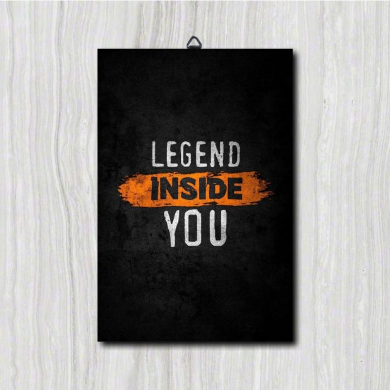 POSTER DINDING KAYU AESTHETIC QUOTES WALL DECOR KEREN MURAH / HIASAN ...