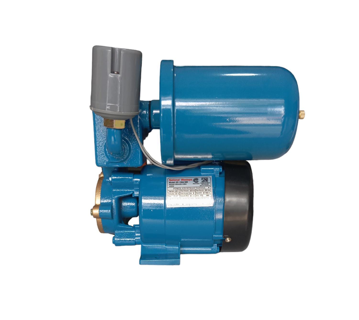 Pompa Air Otomatis Nasional GP-130A NW / Sanyo / Pompa / Air / Otomatis ...