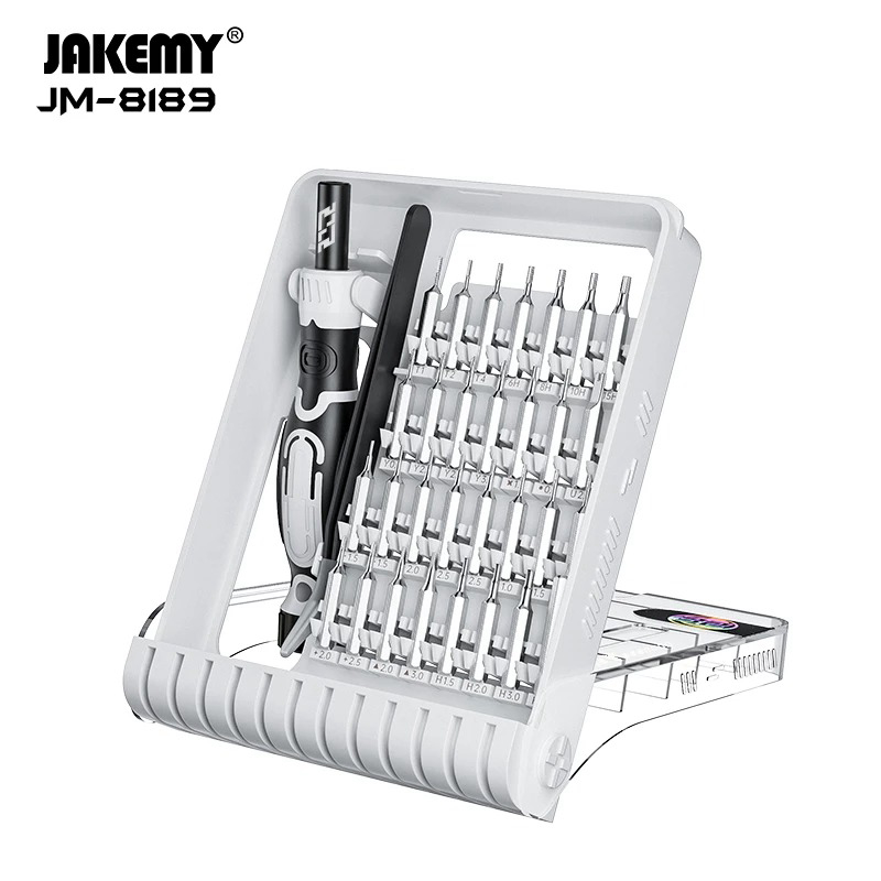 Jakemy JM-8189 32 in 1 Obeng Magnet Kit Set | Lazada Indonesia