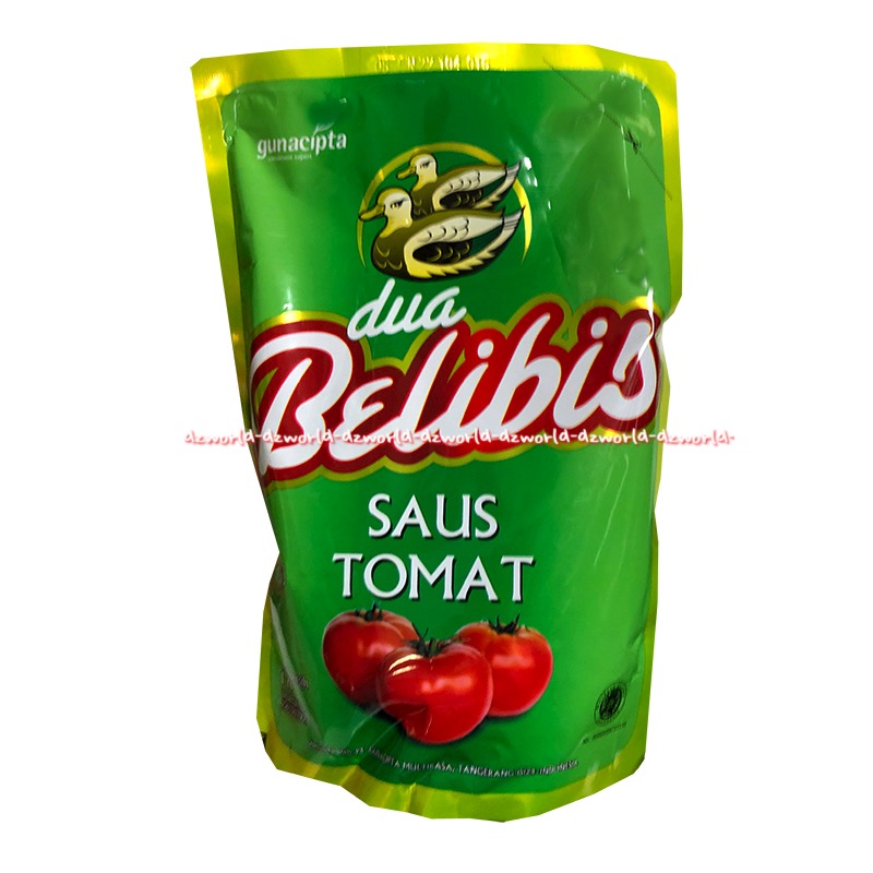 Dua Belibis Saus Tomat Kemasan Pouch Refill 1kg 2belibis Saos Tomato ...